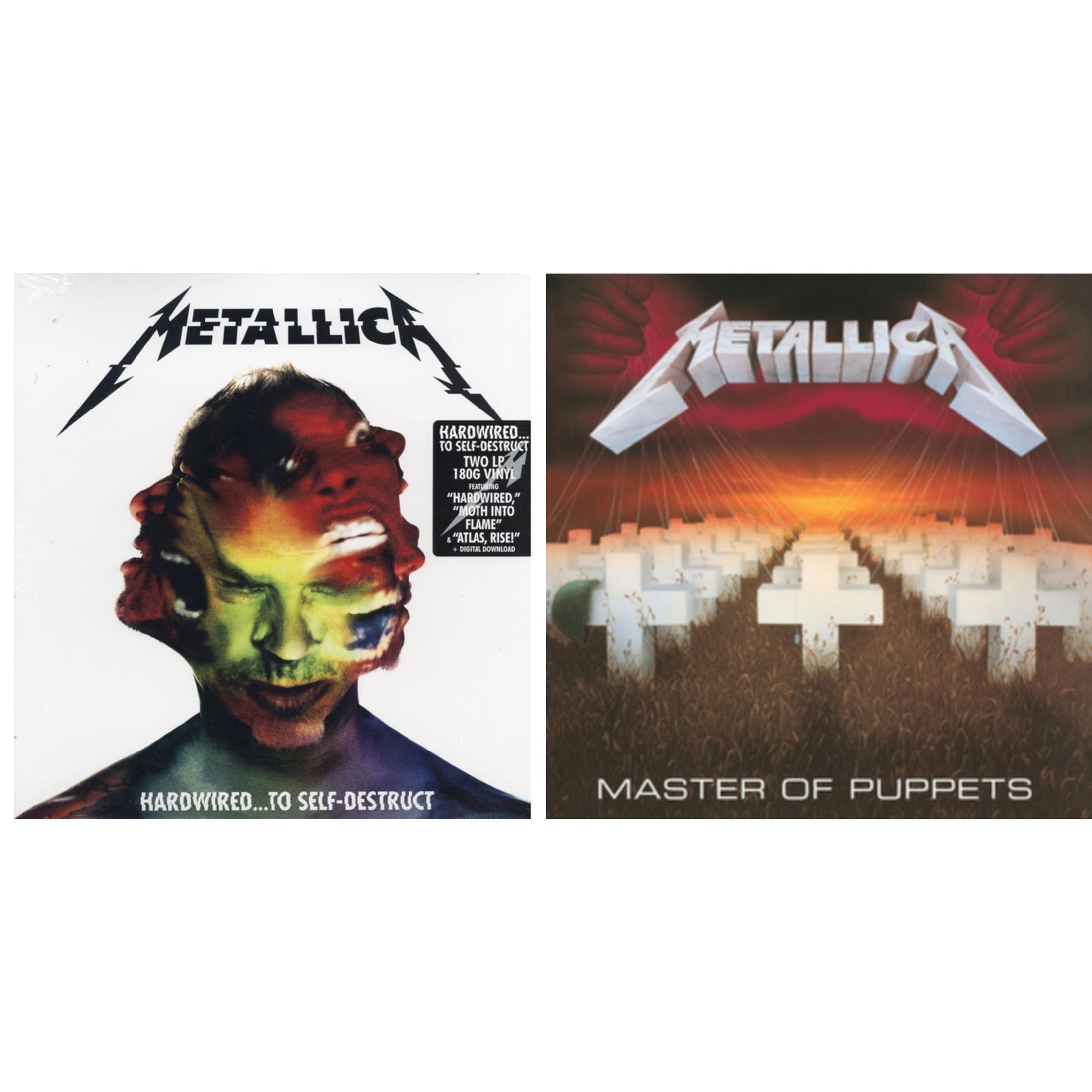 Hardwired To Self-Destruct (2LP/180G/Dl Card) & Master Of Puppets ...