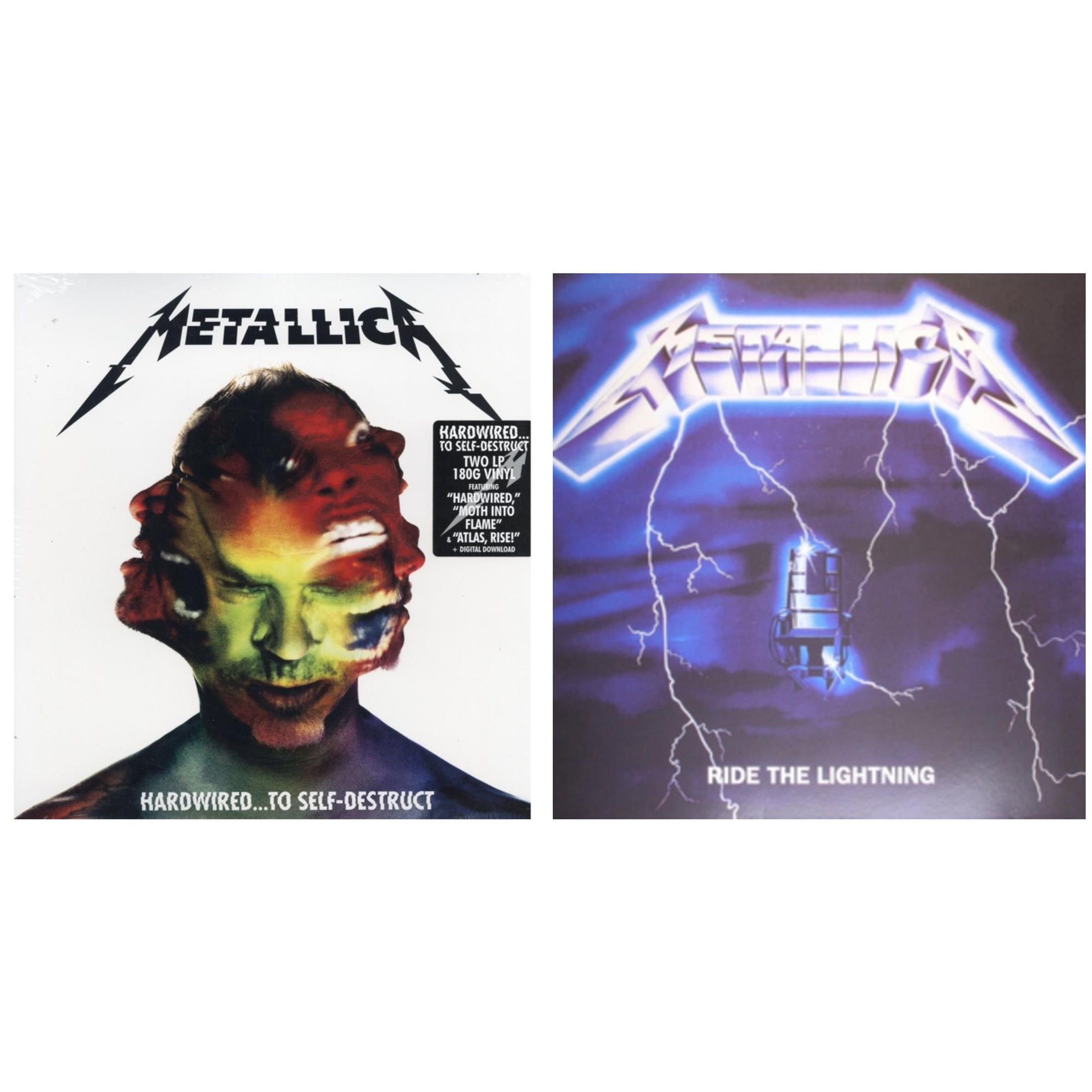 Hardwired To Self-Destruct (2LP/180G/Dl Card) & Ride The Lightning ...