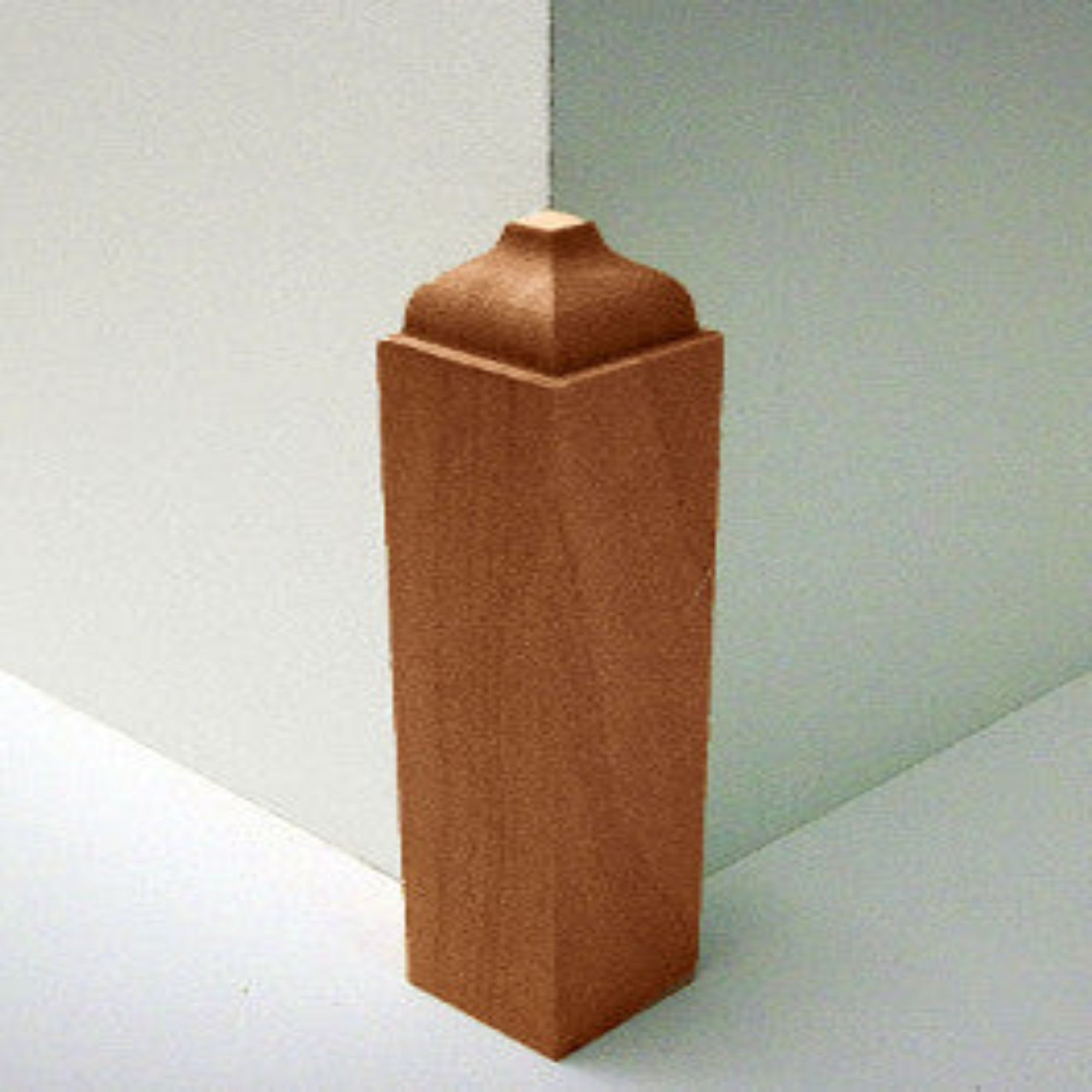 Hardwood Baseboard Outside Corner Block 1-3/8" Square x 6-1/2" Tall ...