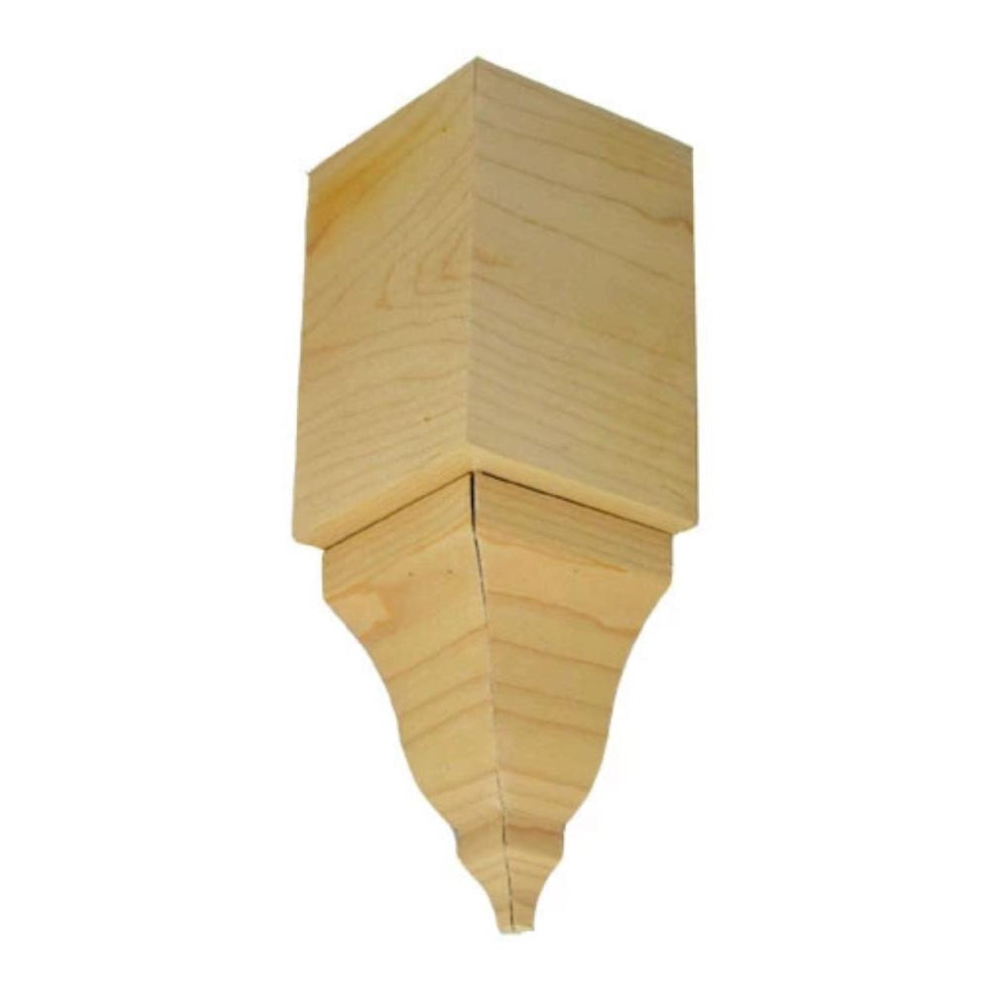 Hardwood Crown Molding Inside Corner Block EWCR61, Maple - Walmart.com