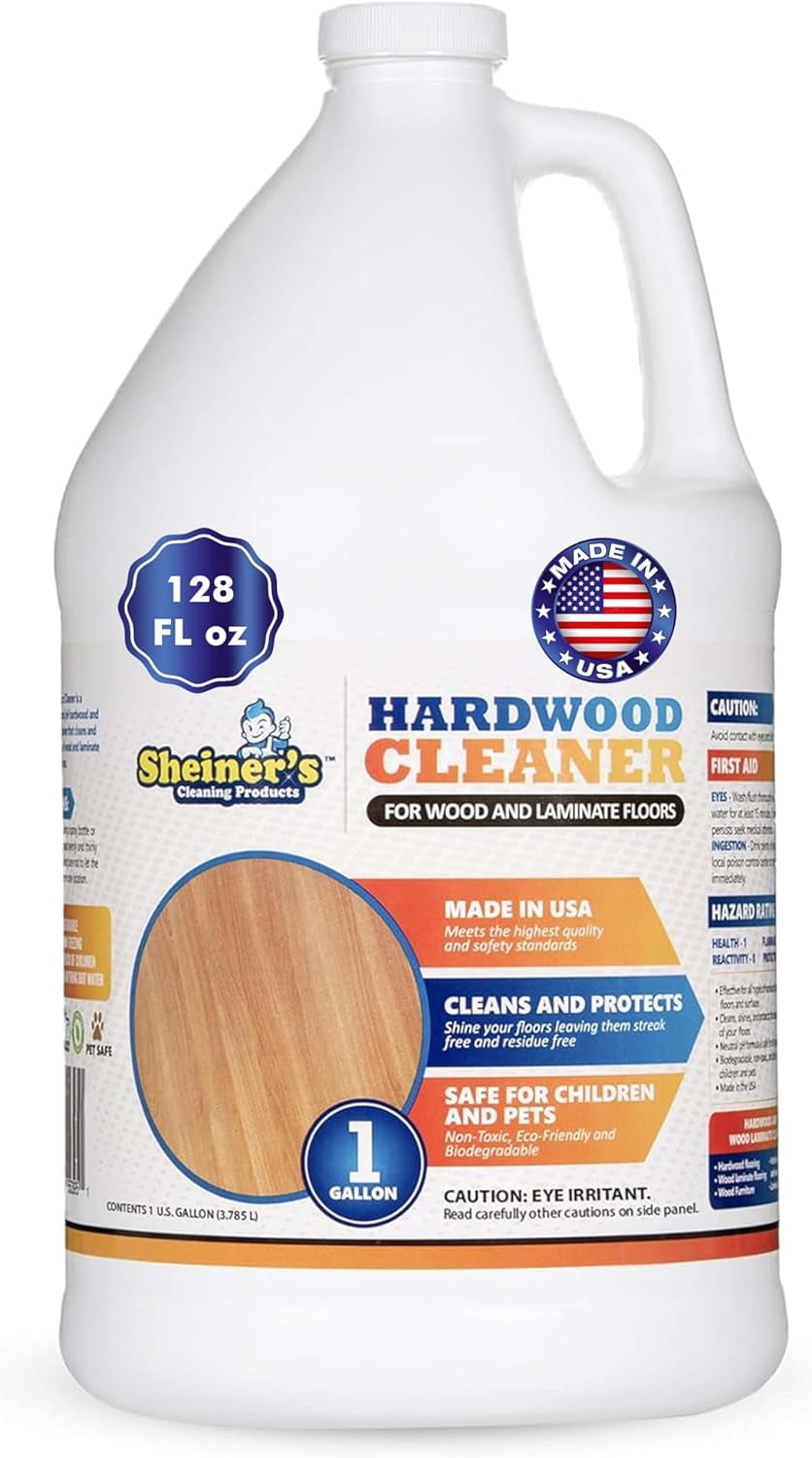Hardwood Floor Cleaner, Laminate Floor Cleaner, Deep Cleansing Formula ...