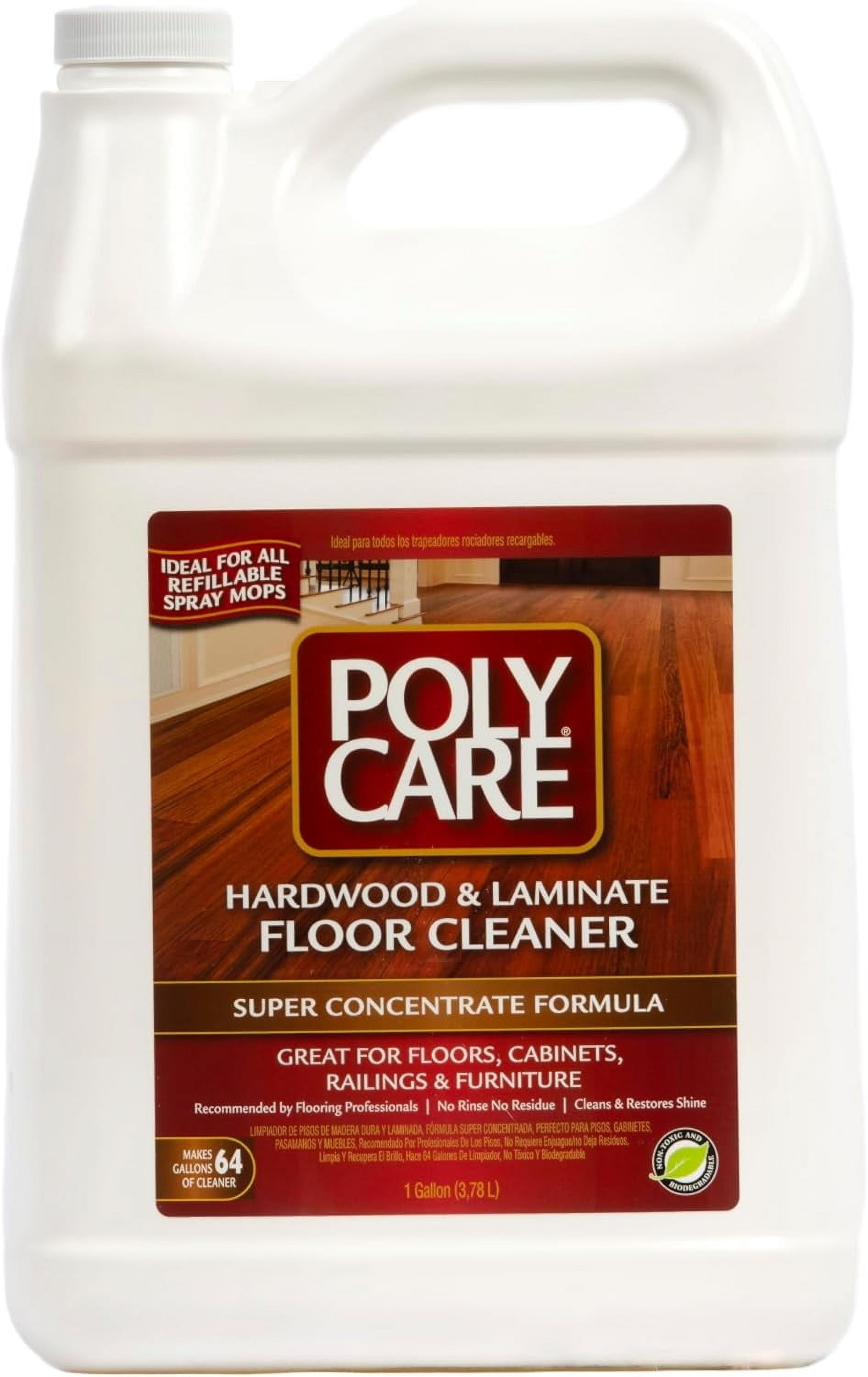 Hardwood Floor Cleaner Super Concentrate - 128 Fl Oz - Fresh- Dilute ...