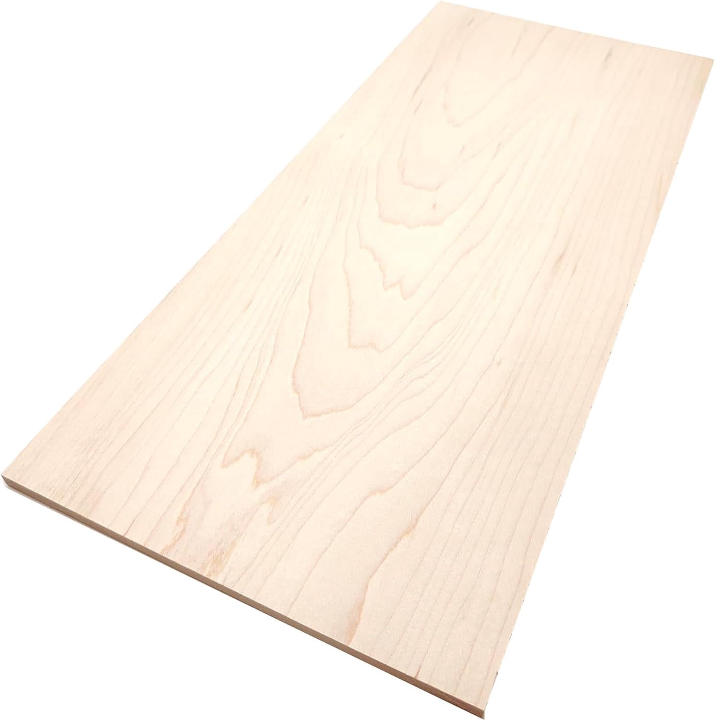 Hardwood Planks - 4-Pack Hard Wood for Unfinished Wood Crafts - 1/4 ...