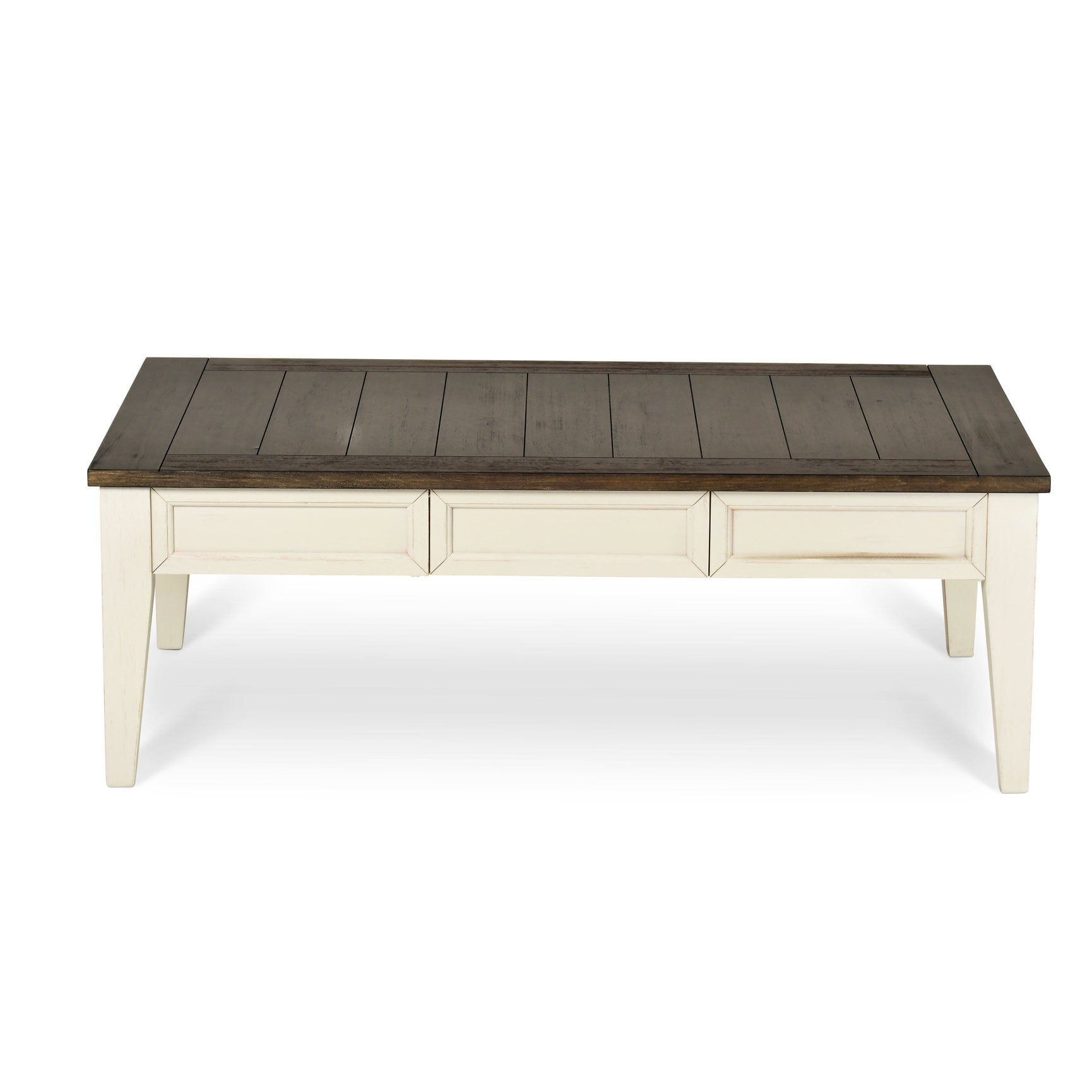 Hardwood Solids, Rustic Design - Cocktail Table for a Country - Style ...