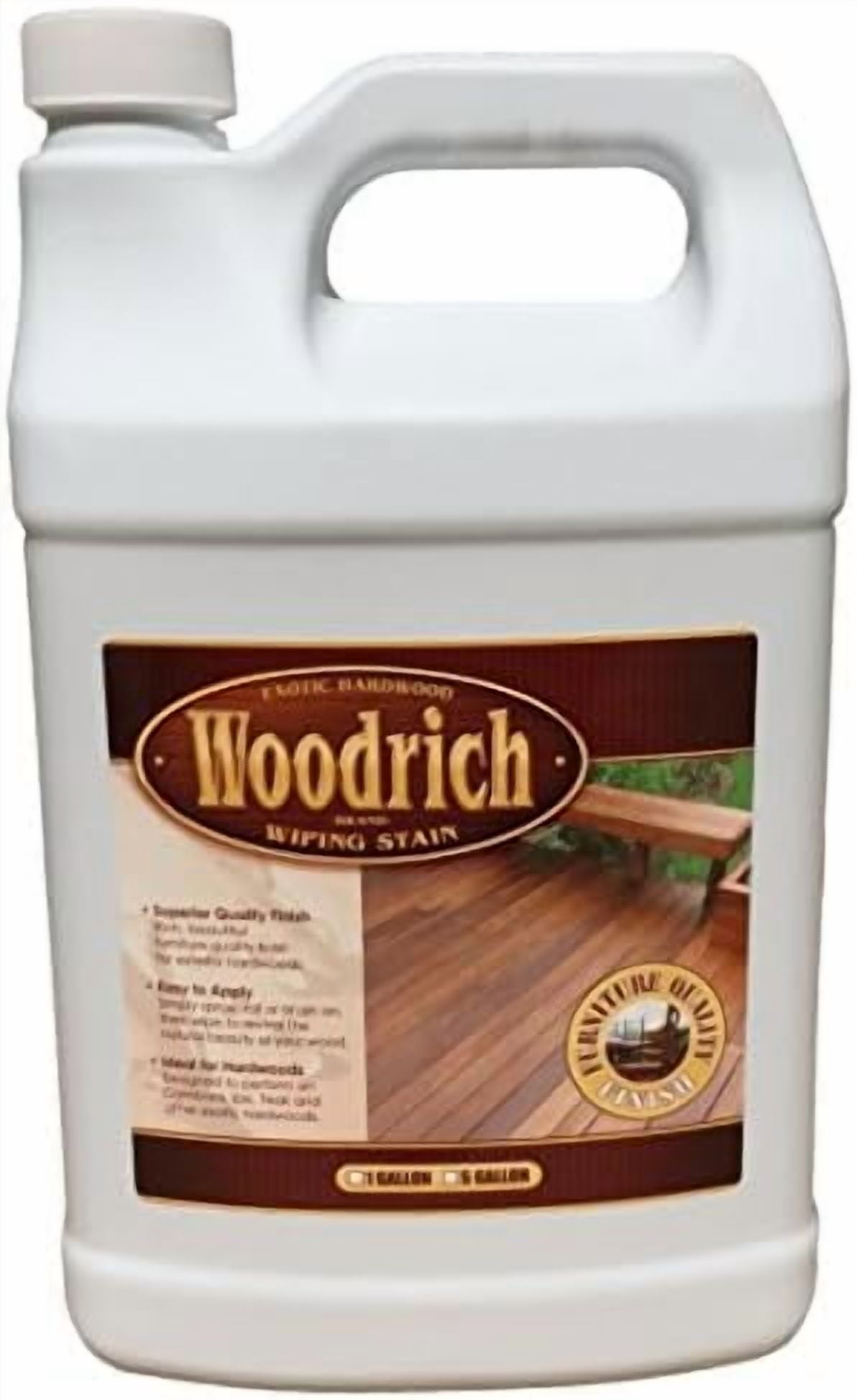 Hardwood Wiping Wood Deck & Fence Stain - 1 Gallon - - Great on All ...