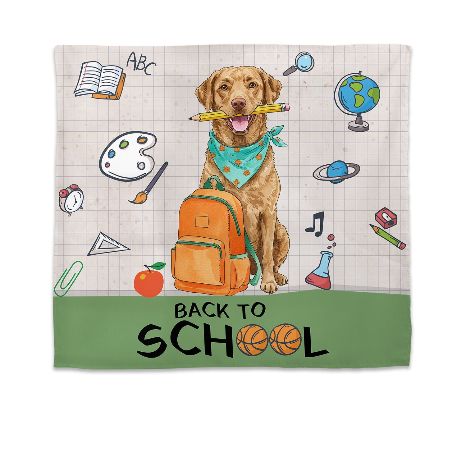 Hardworking Chesapeake Bay Retriever Ready Back to School New Year ...