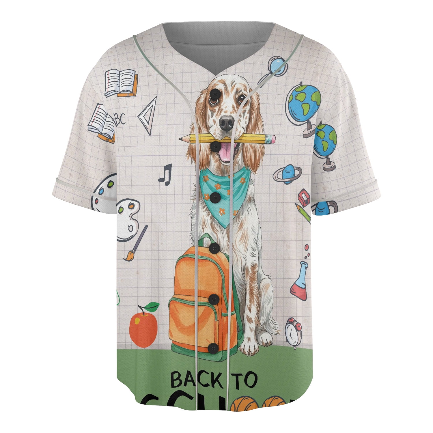 Hardworking English Setter Ready Back to School New Year Classes All ...