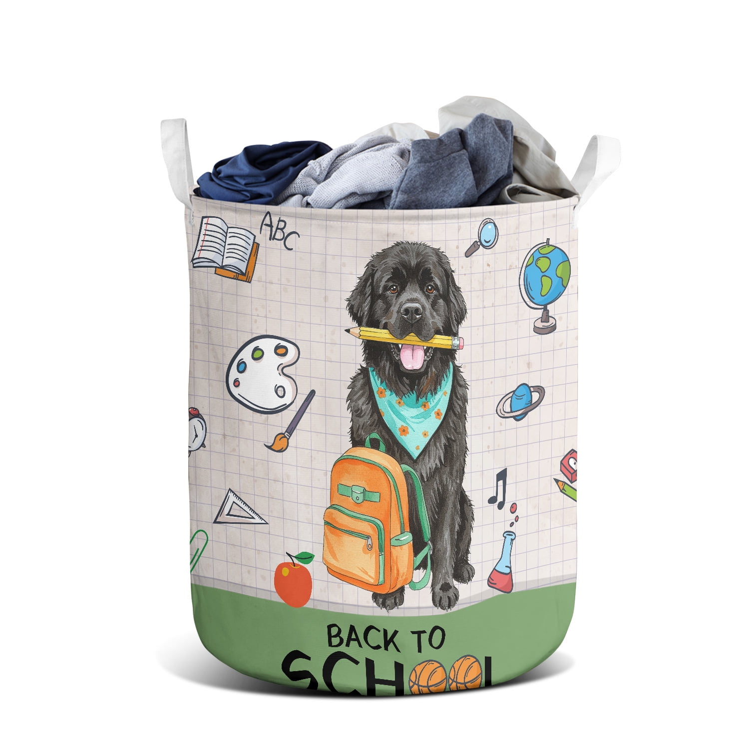 Hardworking Newfoundland Ready Back to School New Year Classes Foldable ...
