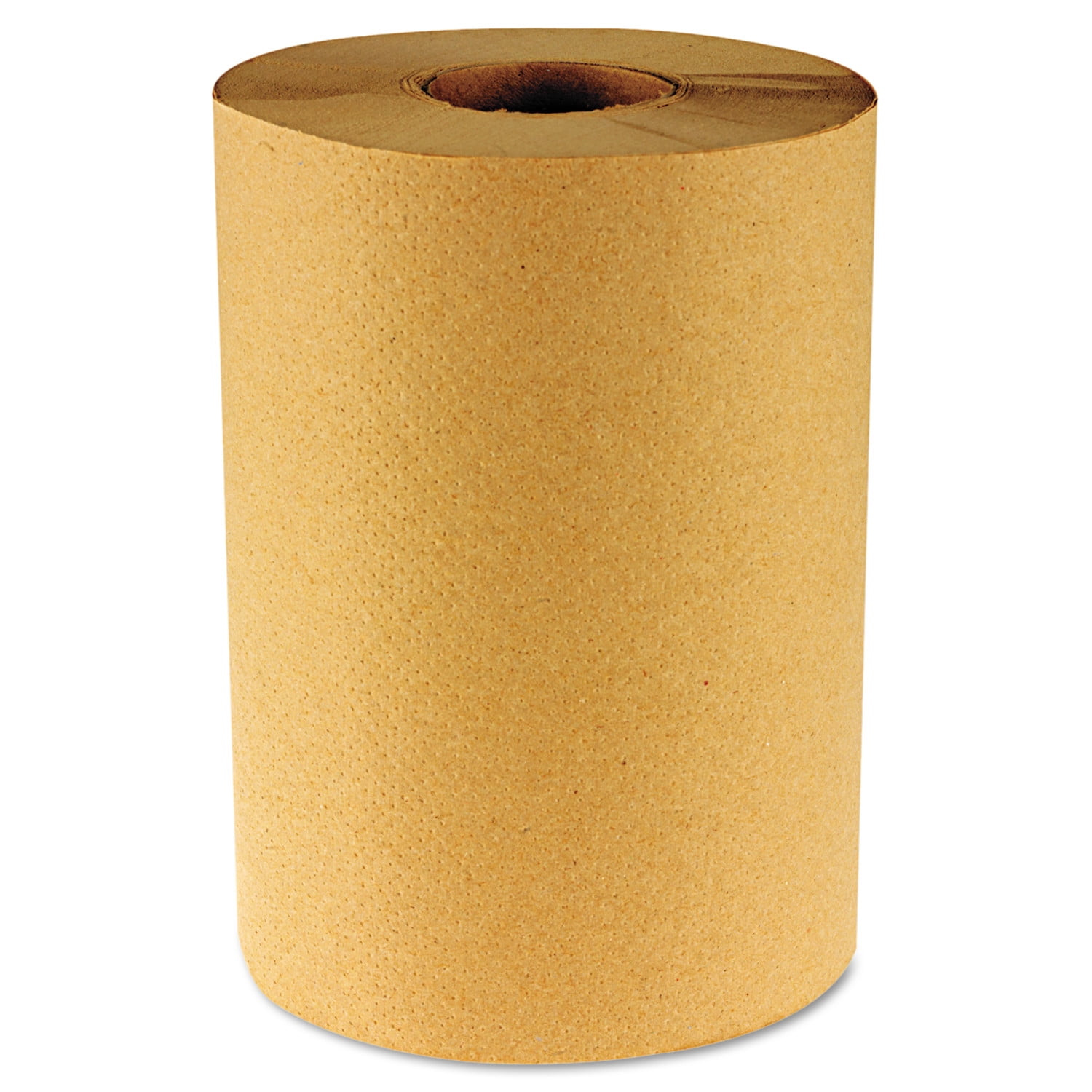 Hardwound Paper Towels, Nonperforated 1-Ply Natural, 800 Ft, 6 Rolls ...