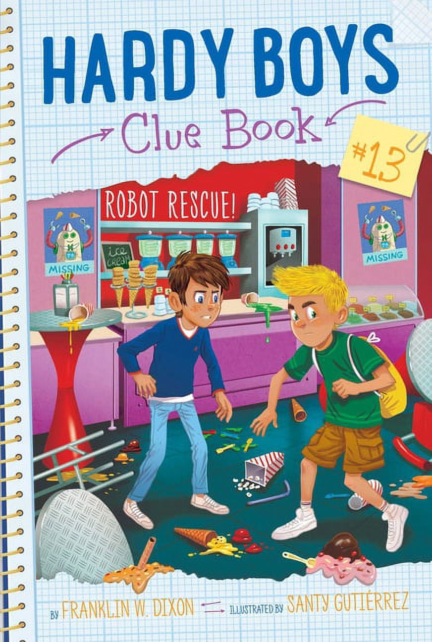 Hardy Boys Clue Book Robot Rescue!, Book 13, (Paperback) - Walmart.com