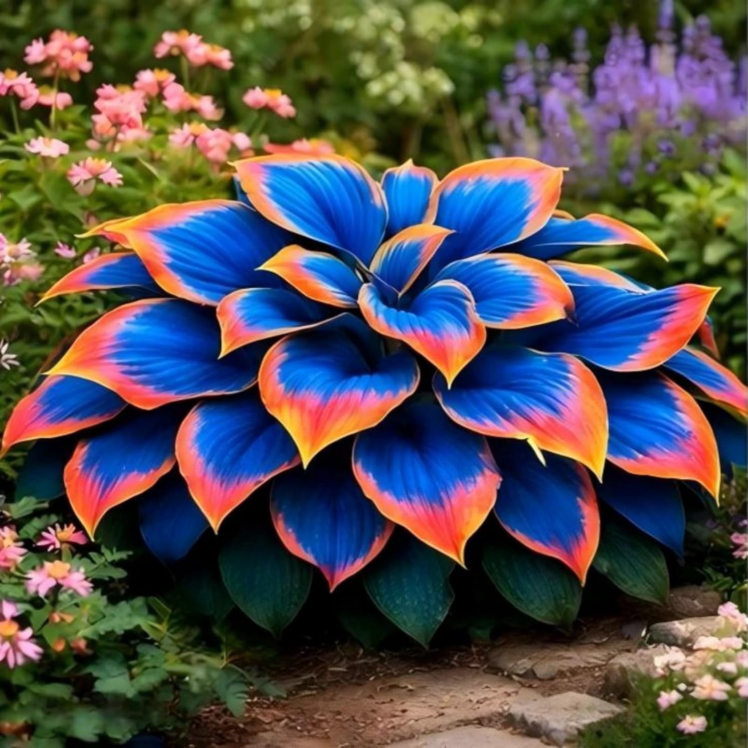 Hardy Perennial - Rainbow Hosta Bulbs - Low Maintenance - Perfect for ...