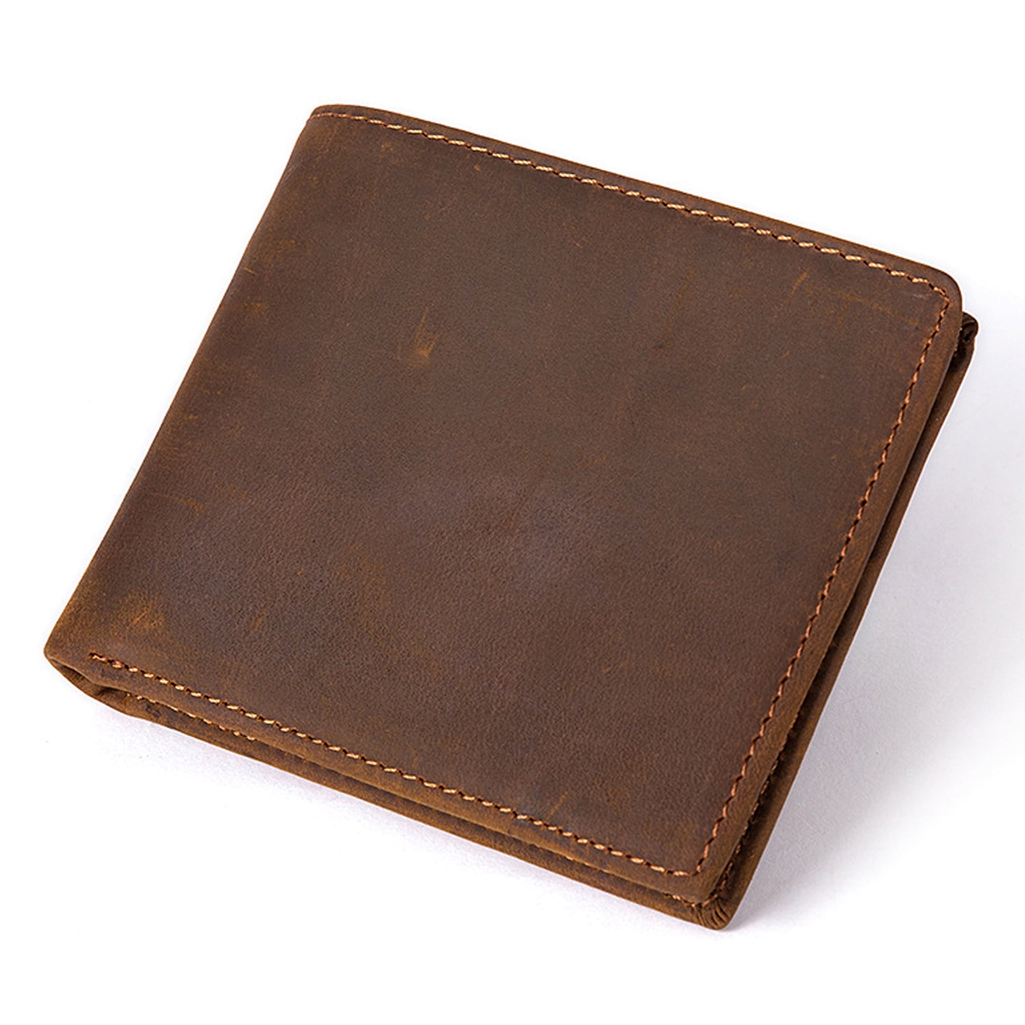 HardyComforts Male Wallet Cowhide Cash Cards Holder for Men RFID ...