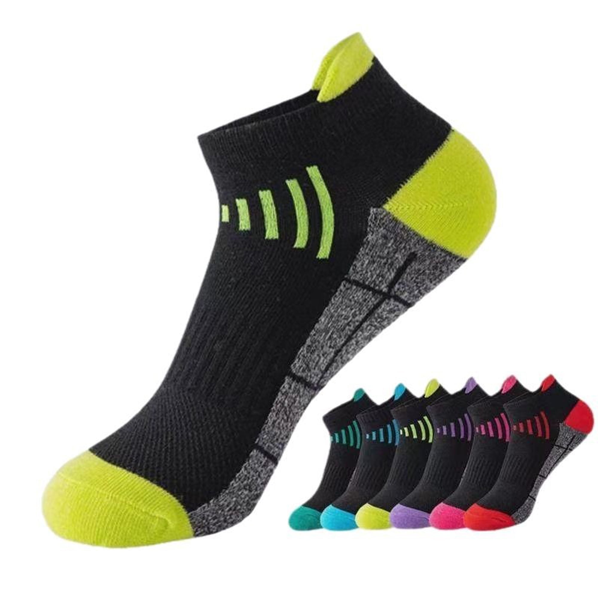 HardyComforts Men's Ankle Socks for Mens Cushioned Socks Athletic ...