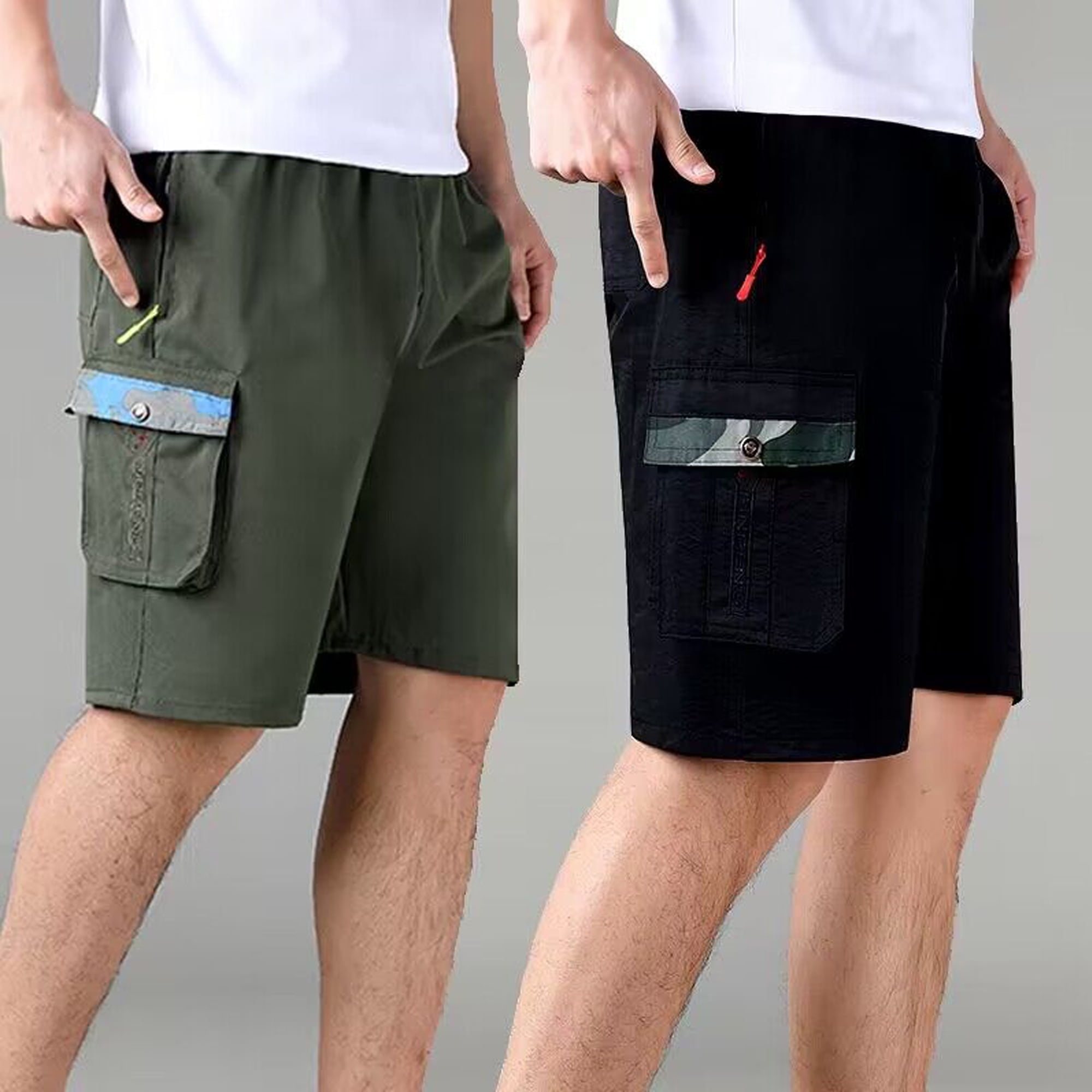 HardyComforts Men's Hiking Cargo Shorts Men’s Shorts Casual Outdoor ...