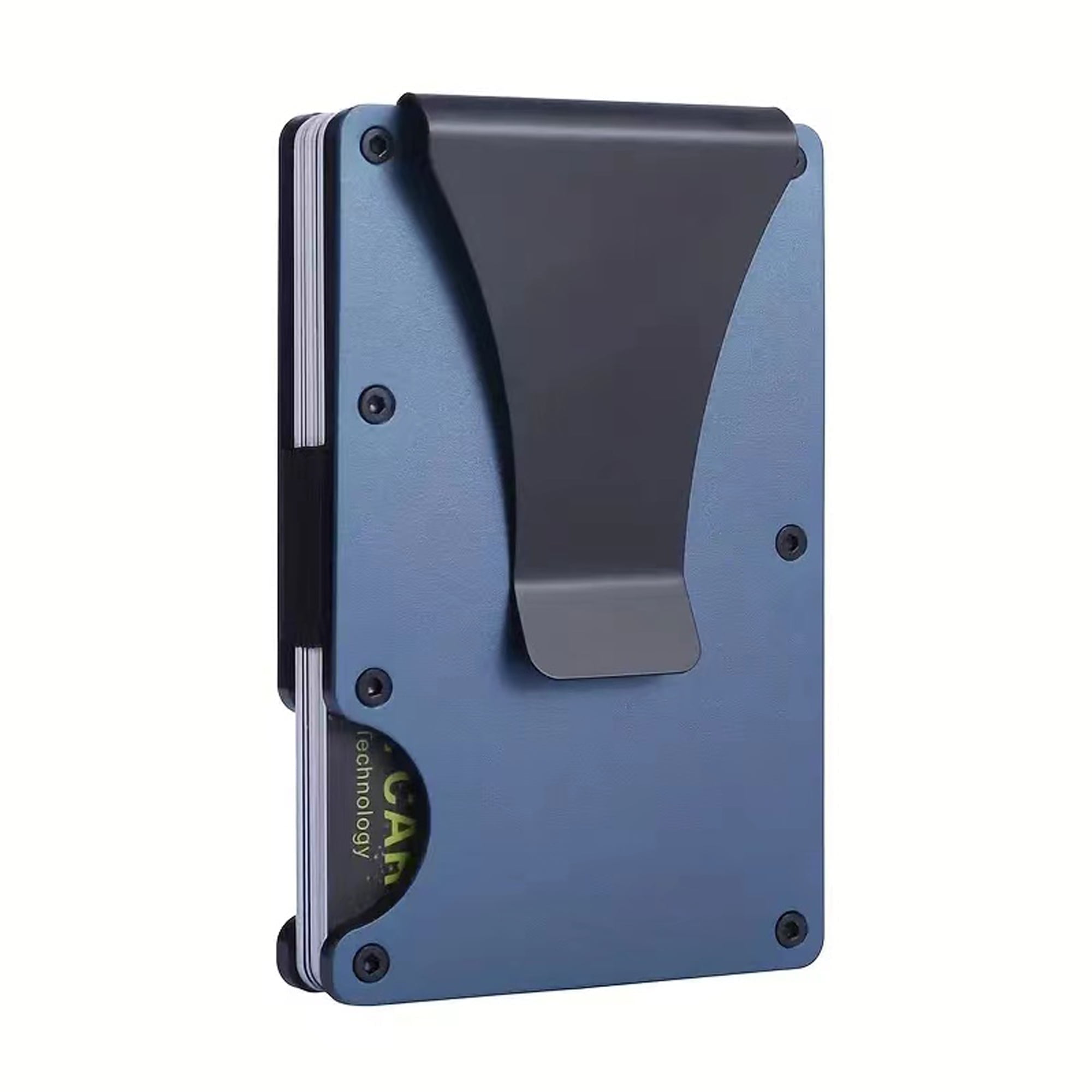 HardyComforts Men's Slim RFID Blocking Wallet, Aluminum Metal, Credit ...