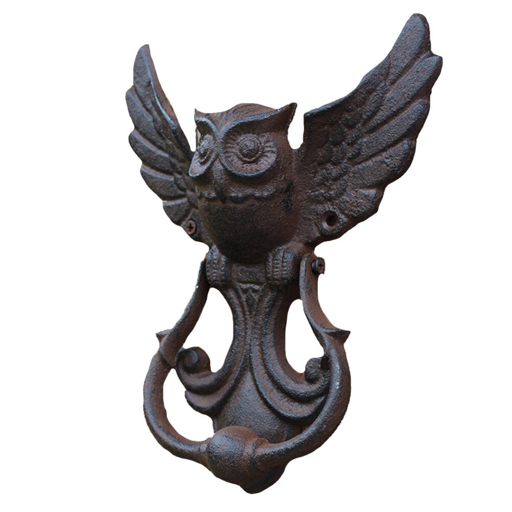 Hare Rabbit Door Knocker Decorative Owl Handle Lock Outdoor Knocking ...