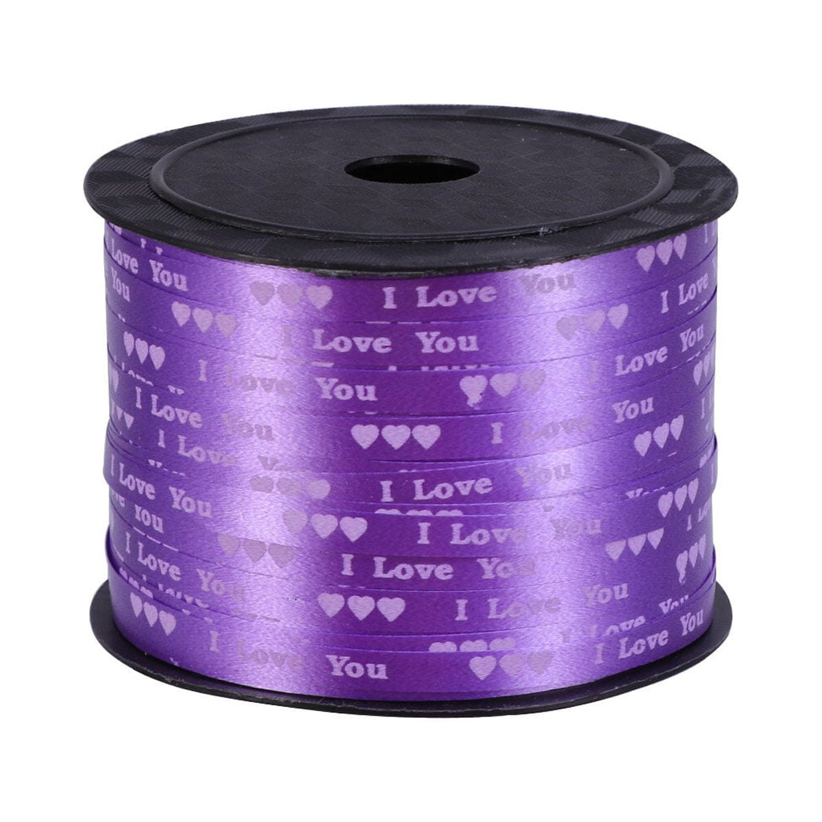 Hareemi 100 Yards Curling Ribbon Heart Balloon Ribbons Roll Crimps ...