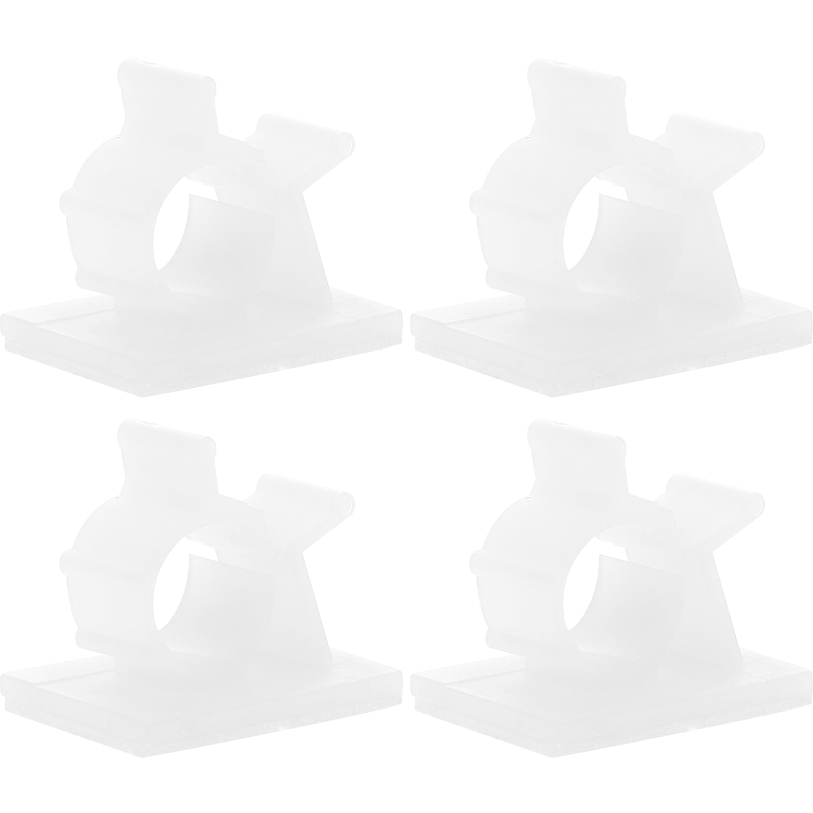 Hareemi 100Pcs Cable Clips Cord Clips Self Adhesive Cable Holders Cord ...