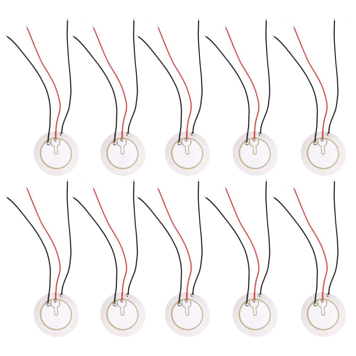 Homoyoyo Piezo Buzzer Steel Silver for Electrical Product Audible ...
