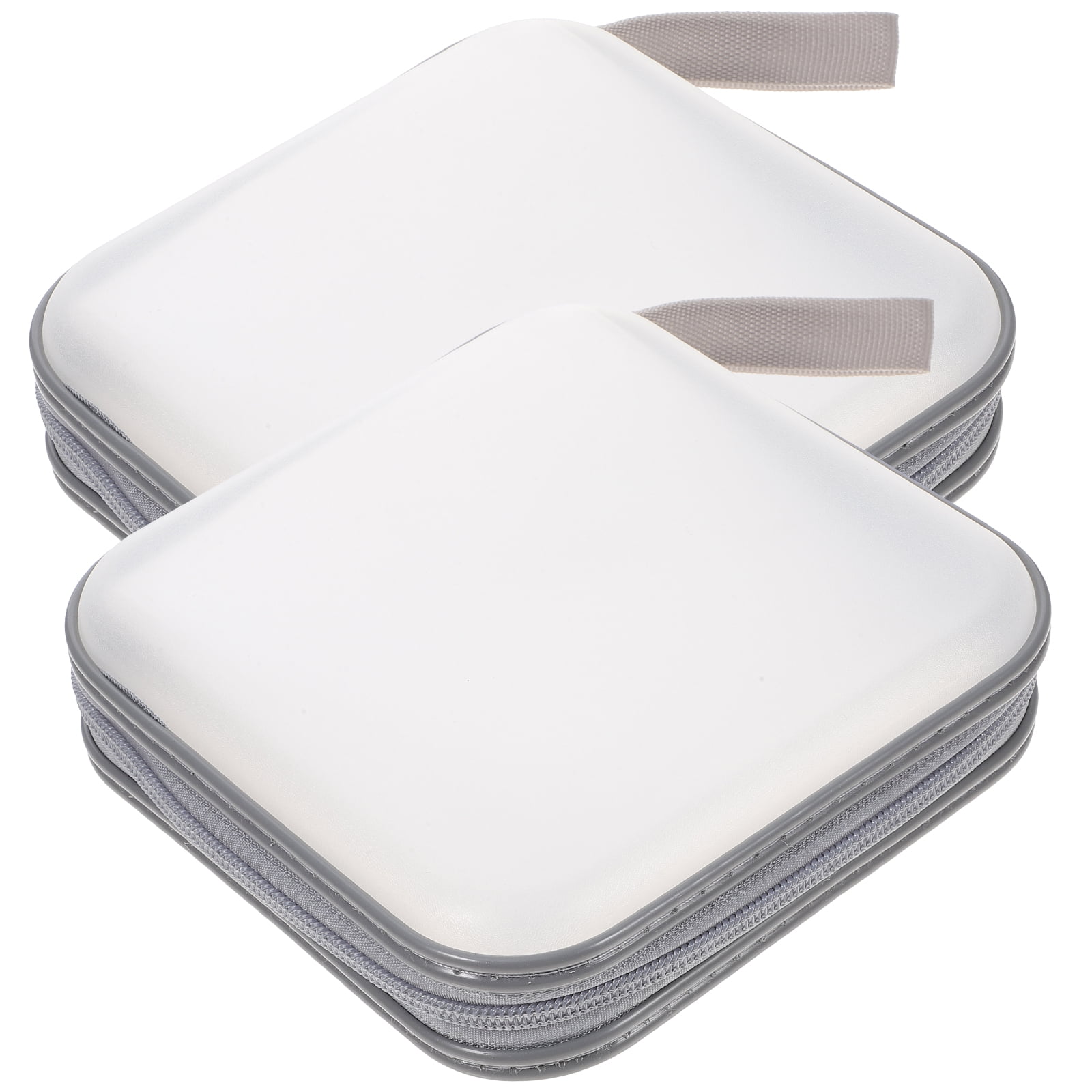 Hareemi 2pcs Cd Case Dvd Organizer Cd Holder Storage Case 40 Slots ...