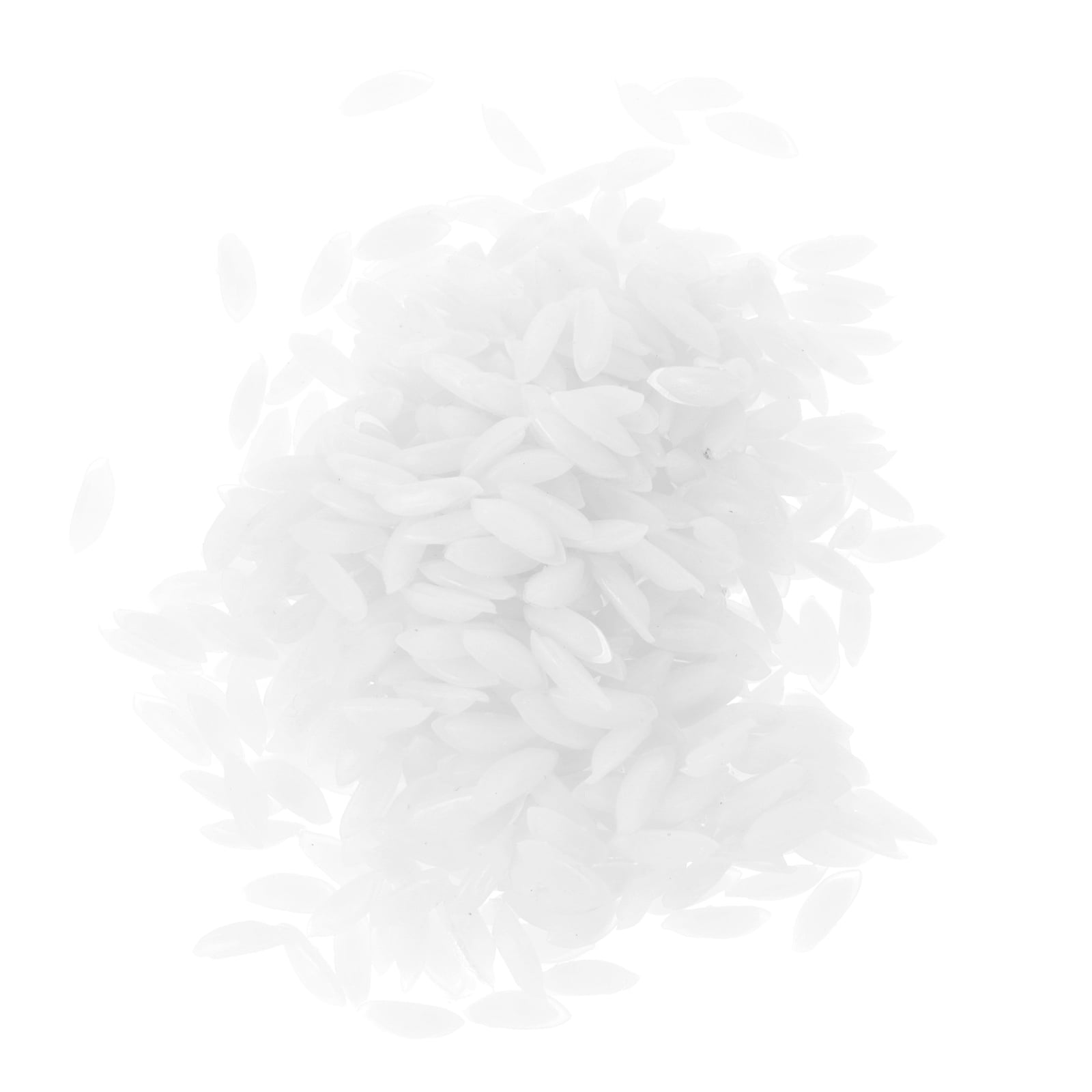 Hareemi 3 Packs of Artificial White Rice Simulated Rice Models Lifelike ...