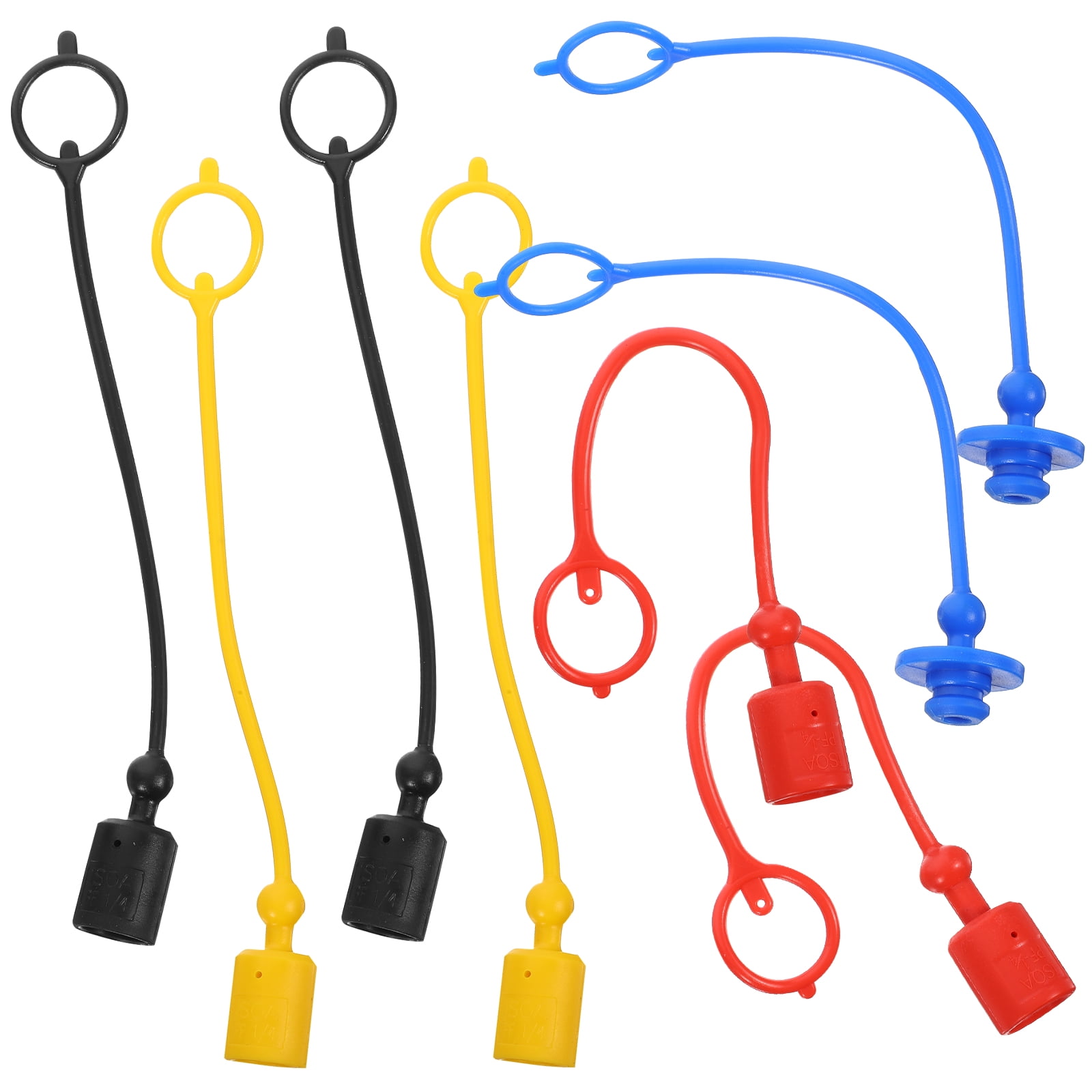 Homoyoyo Plastic Quick Connector Covers for Hydraulic System , 4 Sets ...
