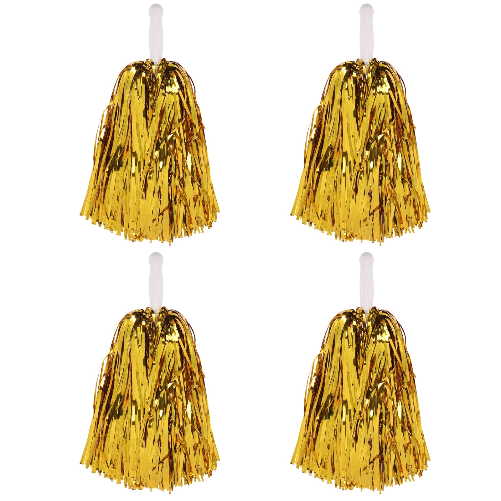 Hareemi 4pcs Cheerleader Pom Poms Cheerleading Cheering Props for ...