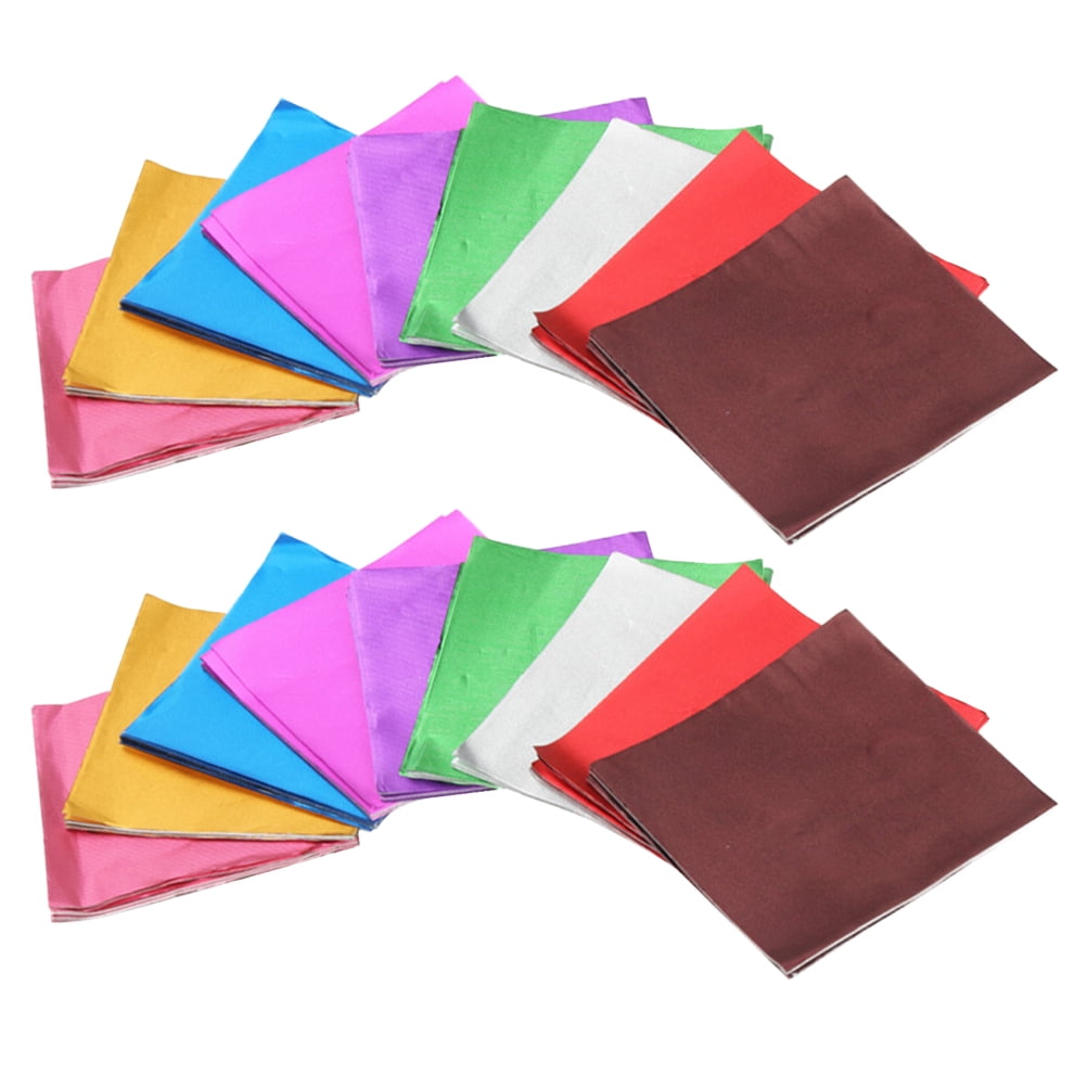 GALUBUBU Candy Wrapping Paper Assorted Color 500Pcs 3.5x3.5in - Walmart.com