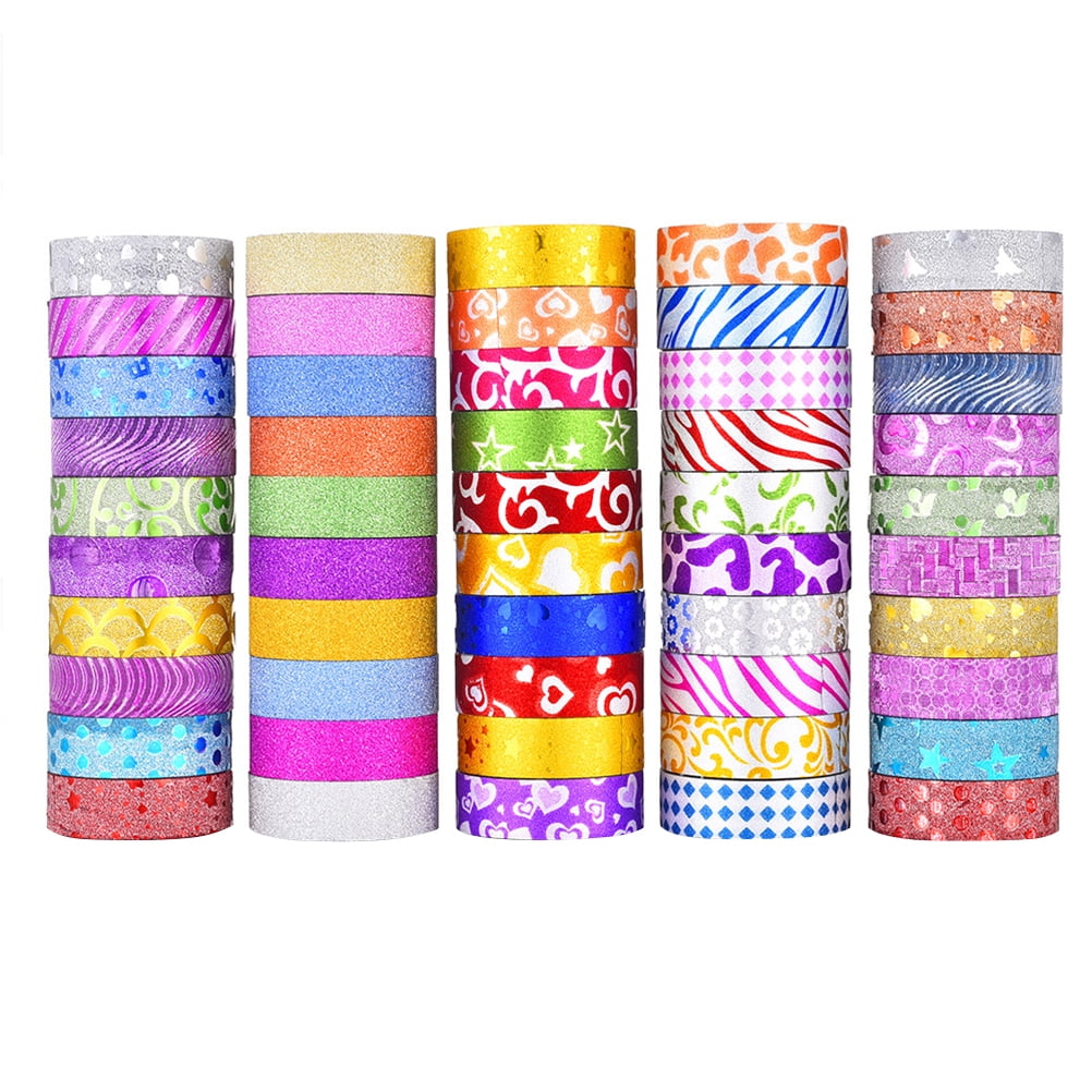 Hareemi 50Pcs Fashion Paper Tape Delicate Label Sticker Stylish Diary ...