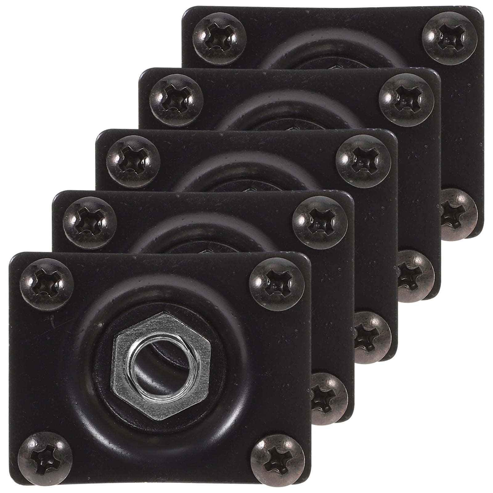 Hareemi 5pcs Guitar Jack Plate Output Socket Square Indented Pickup ...