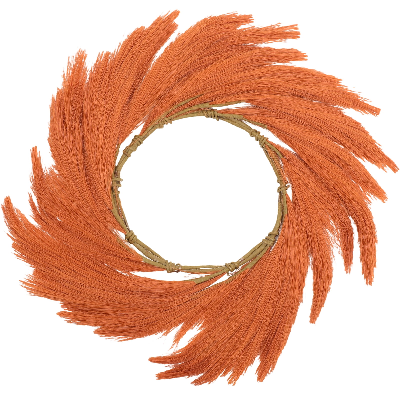 Hareemi Artificial Phragmites Wreath Simulated Reed Wreath Wall Hanging ...