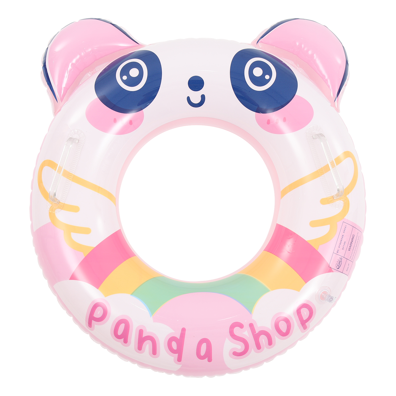 Hareemi Kids Swimming Pool Floating Ring Cartoon Panda PVC Summer Float ...