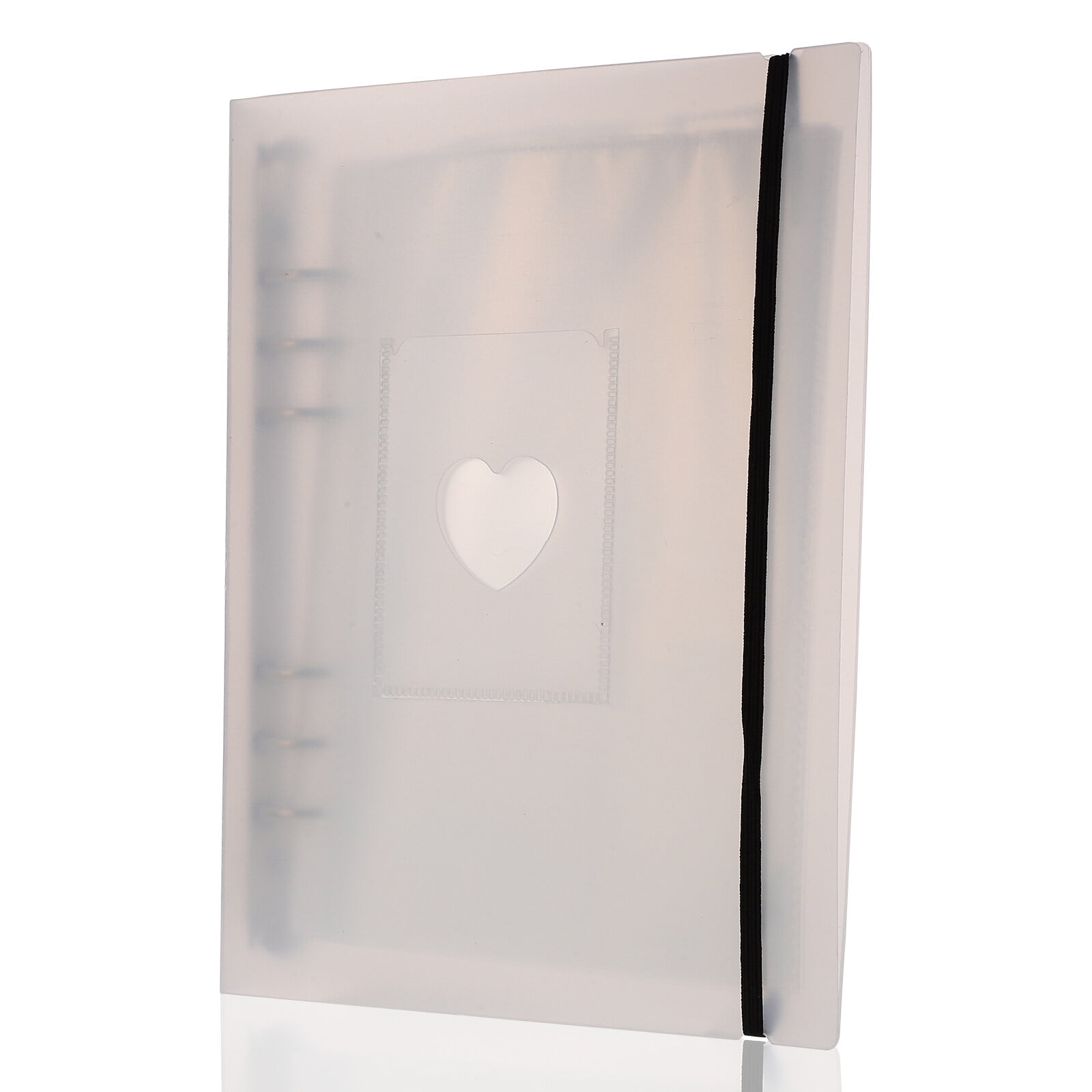 WEAVILUX A5 White Plastic Memory Preservation Photo Album Book with 10 ...