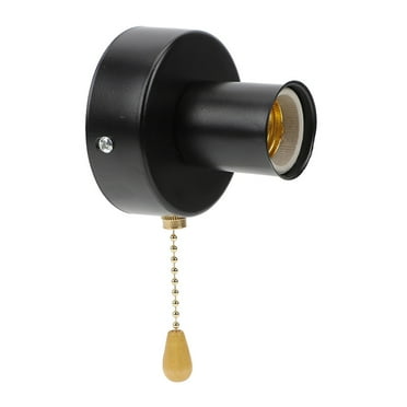Ceiling Light Holder Pull Lamp Base Chain Socket Replacement - Walmart.com