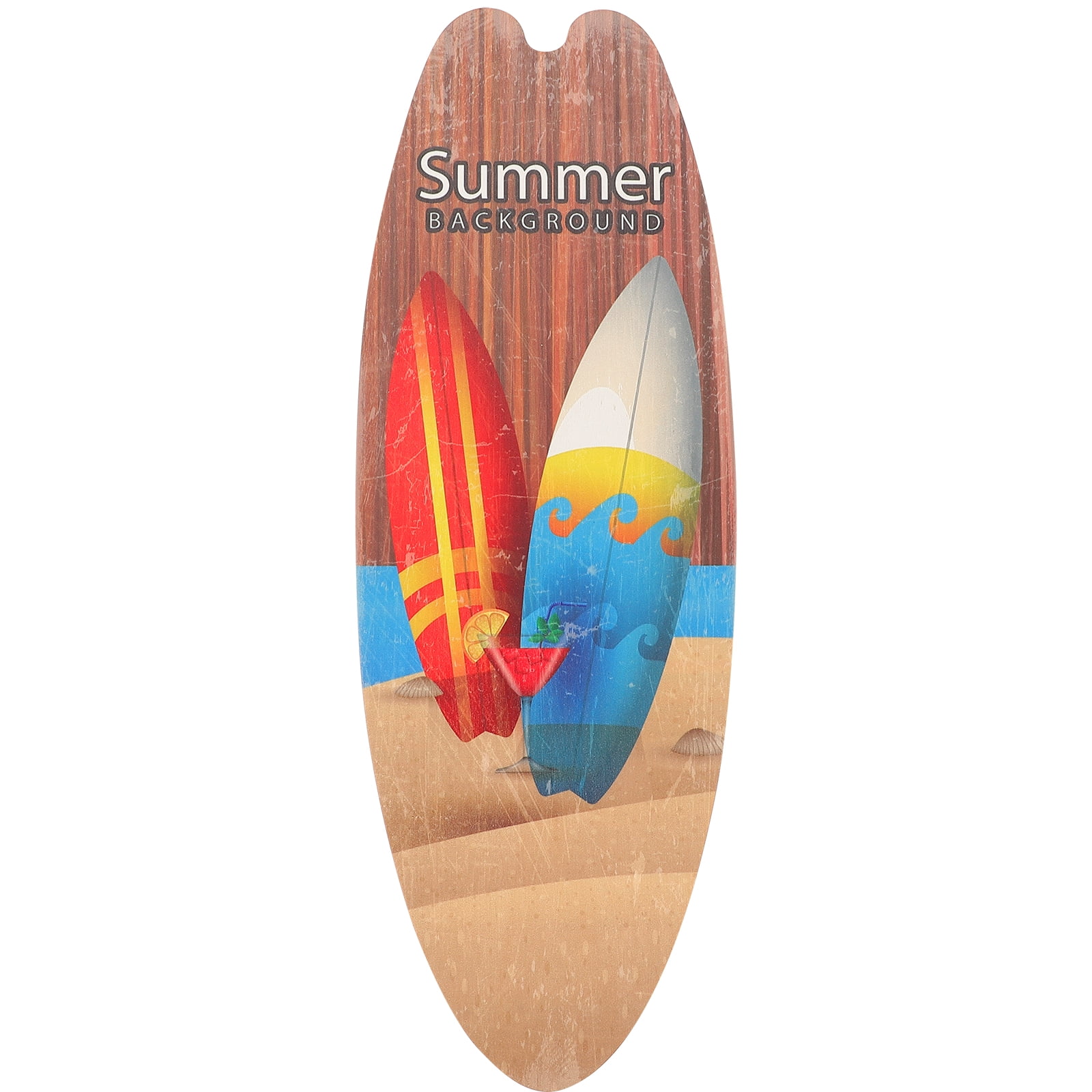 Hareemi Surfboard Wall Decoration Surfboard Beach Themed Sign Tropical ...