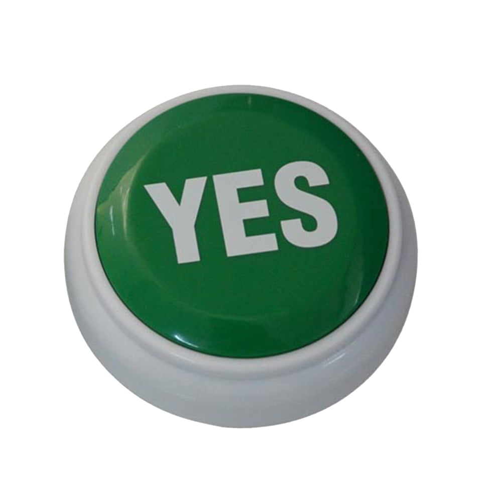 Hareemi YES Game Answer Buzzer Electronic Responder Button Toy Digital ...