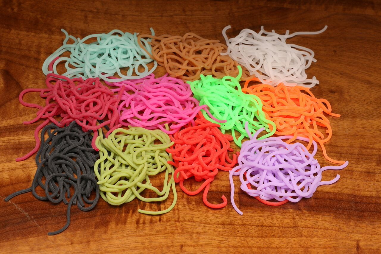 Hareline Caster's Squirmito Squiggly Worm Material, Worm Tan - Walmart.com