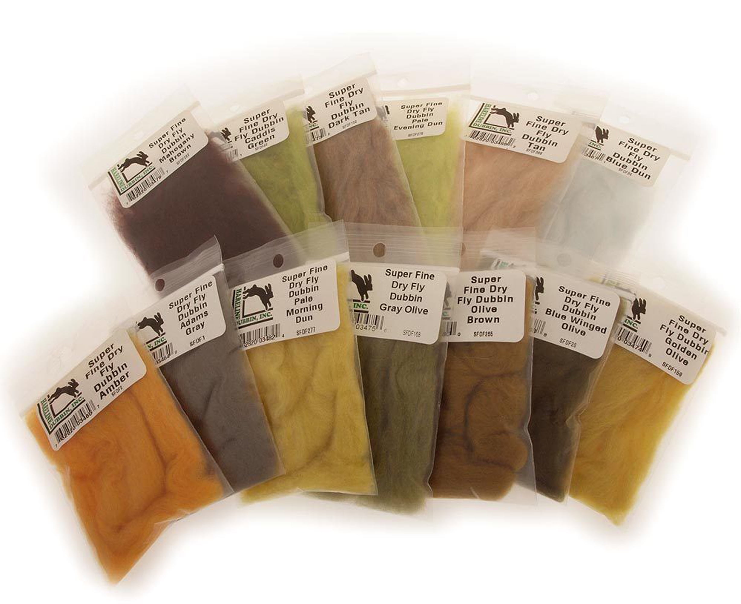 Hareline Super Fine Dry Fly Dubbing - All Colors - Walmart.com