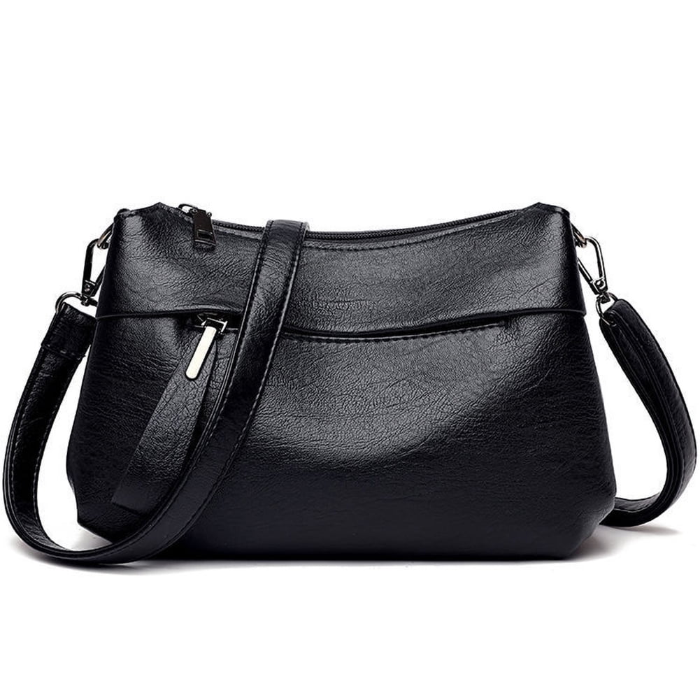 Almusen Women's Crossbody Soft Leather Shoulder Bag, Small Handbags for ...