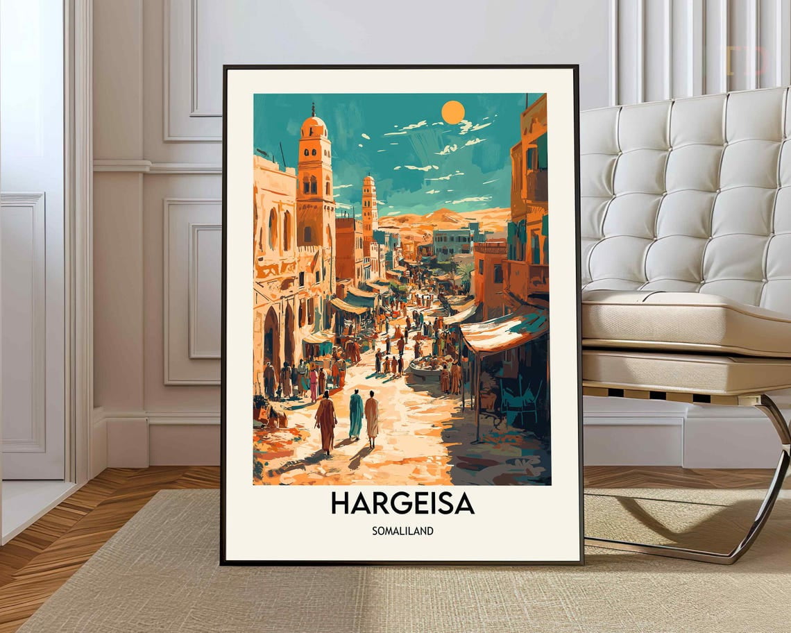 Hargeisa Poster, Hargeisahargeisa Print, Hargeisa Photo, Hargeisa ...