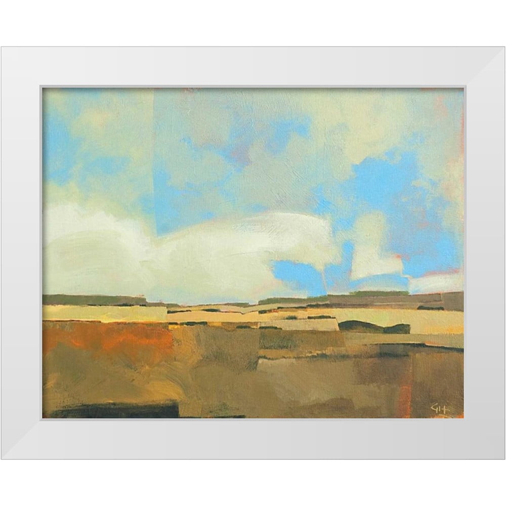 Hargreaves, Greg 32x26 White Modern Wood Framed Museum Art Print Titled ...