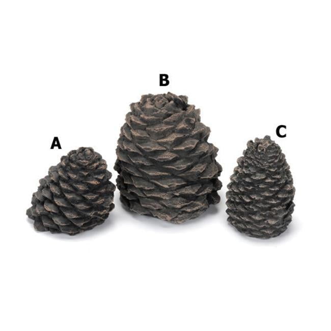 Hargrove Manufacturing 1203BX Hargrove Small Slanted Ceramic Pine Cone ...