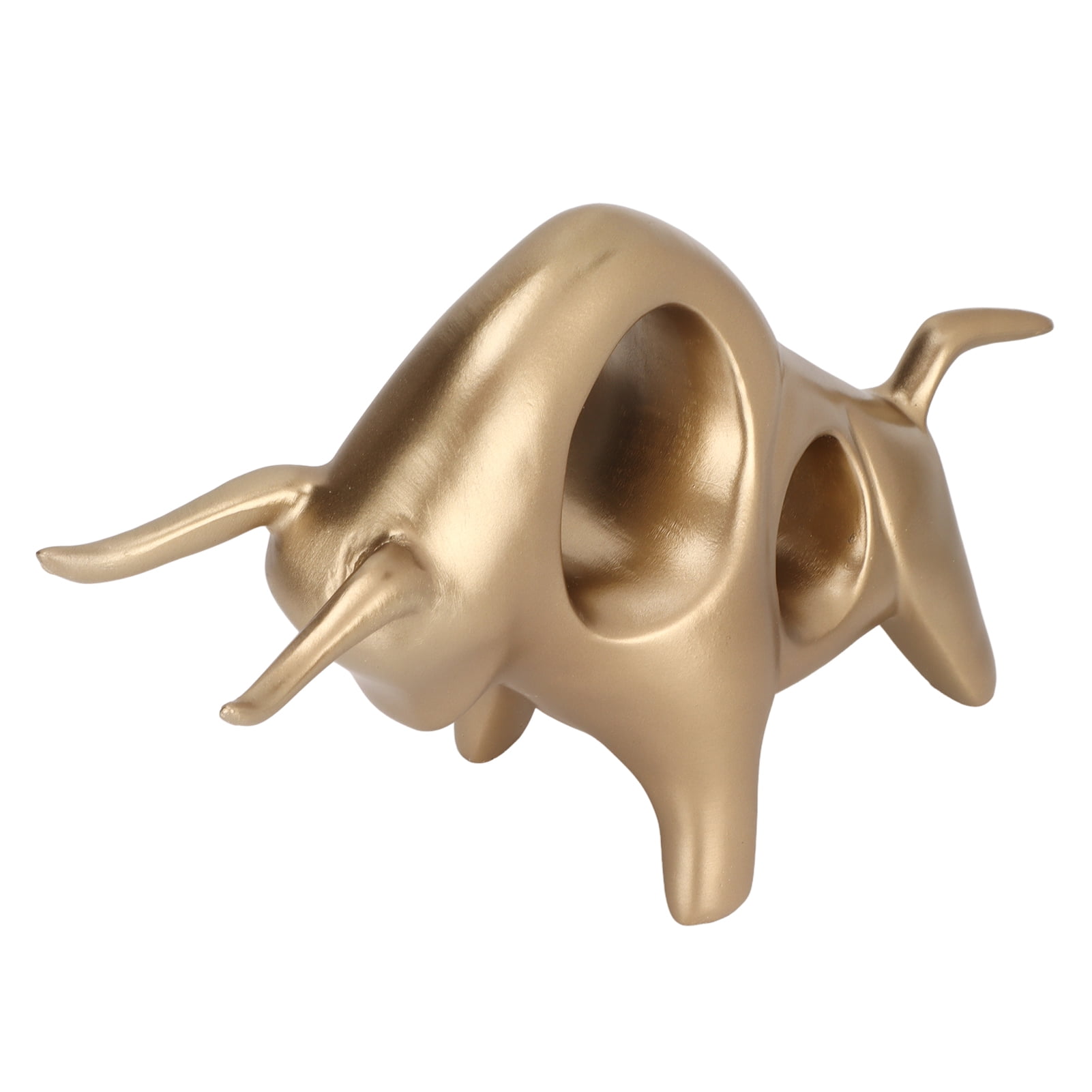 Harhinhe Lucky Fighting Bull Sculpture Taurus Bull Statue Jewelry ...