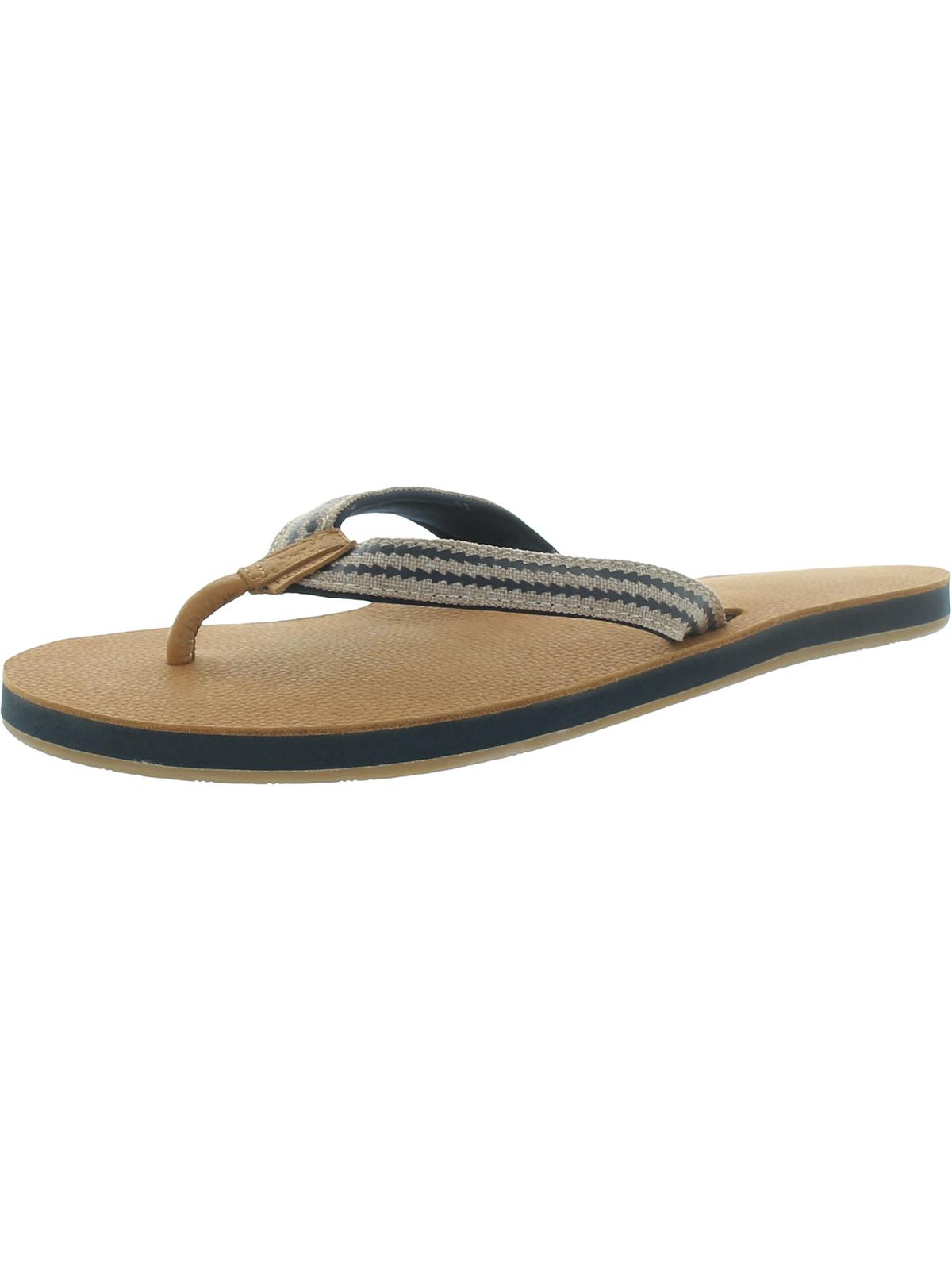 Hari Mari Womens Fields Puebla Leather Memory Foam Flip-Flops - Walmart.com