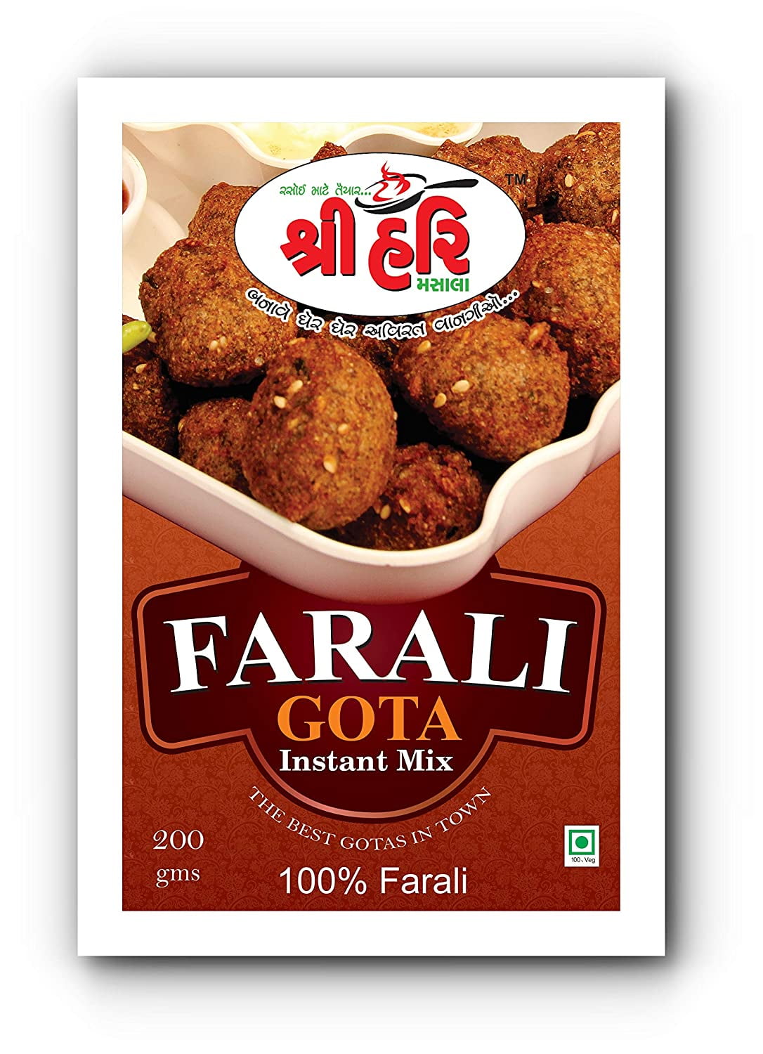 Hari's Farali Gota Instant Mix 200 gms - Food / Masala / Dal - Walmart.com