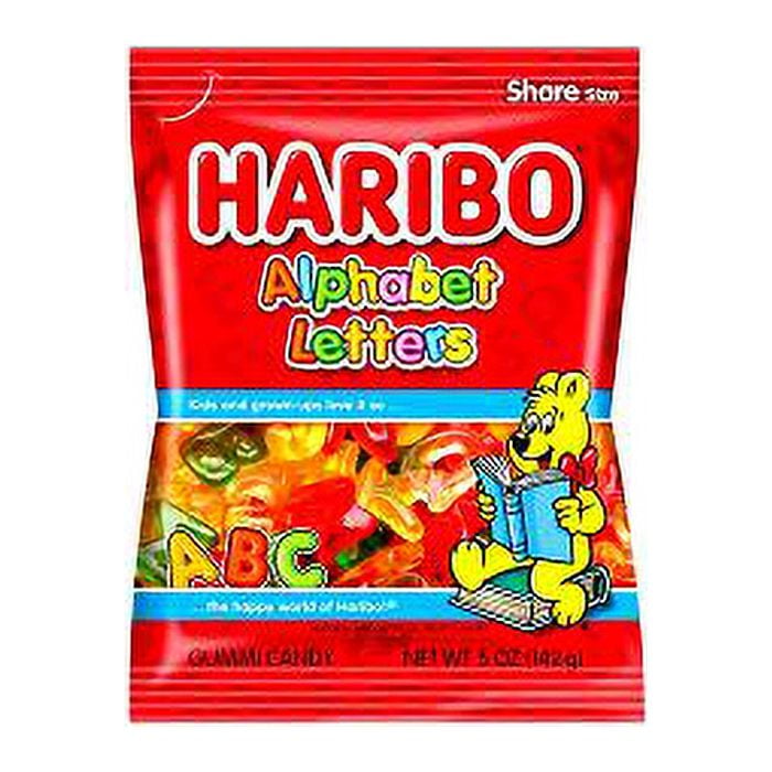 Haribo Alphabet Letters Gummies - 12 Pack - 5 oz - Walmart.com