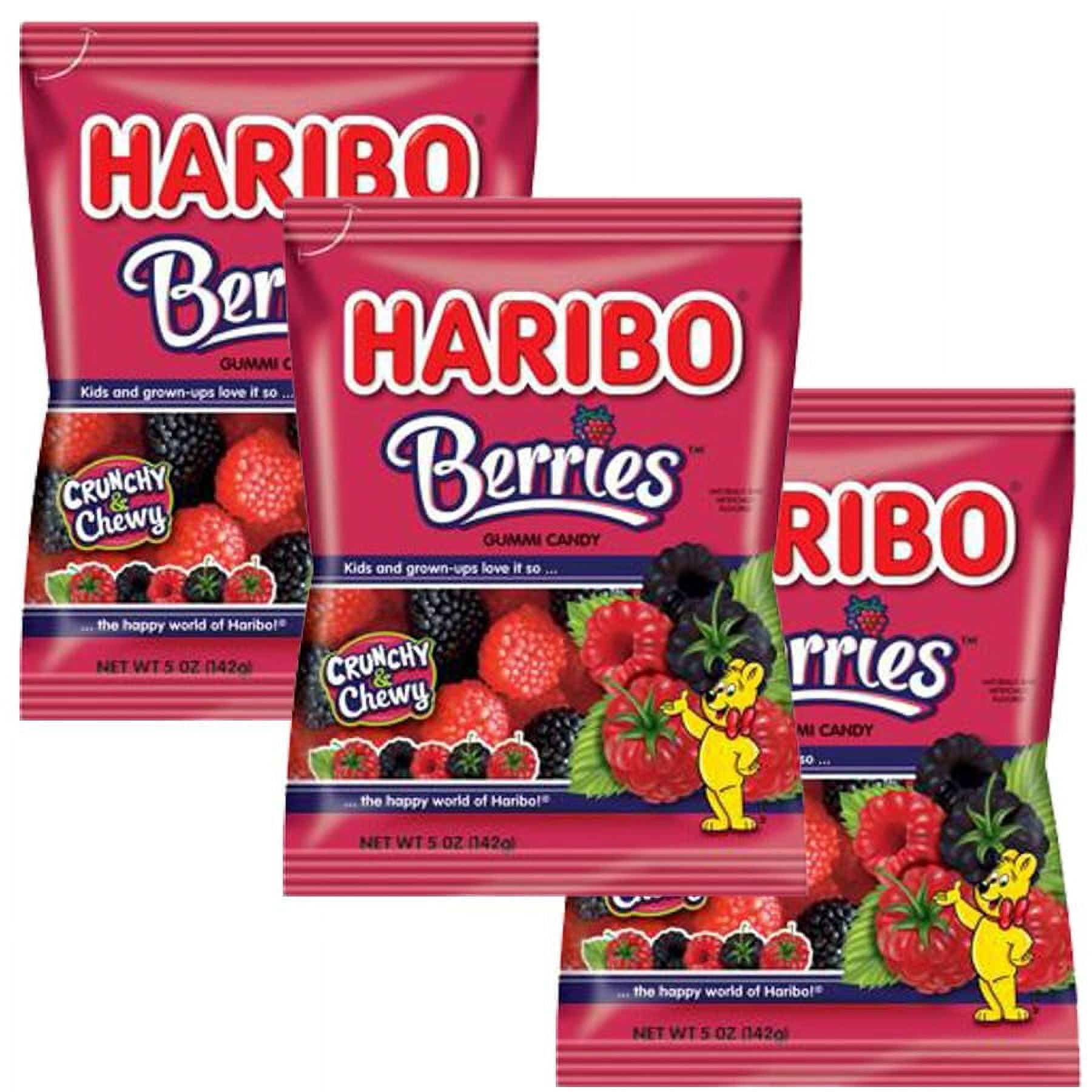 Haribo Berries, 5oz Gummy Bag (3 Pack) - Walmart.com