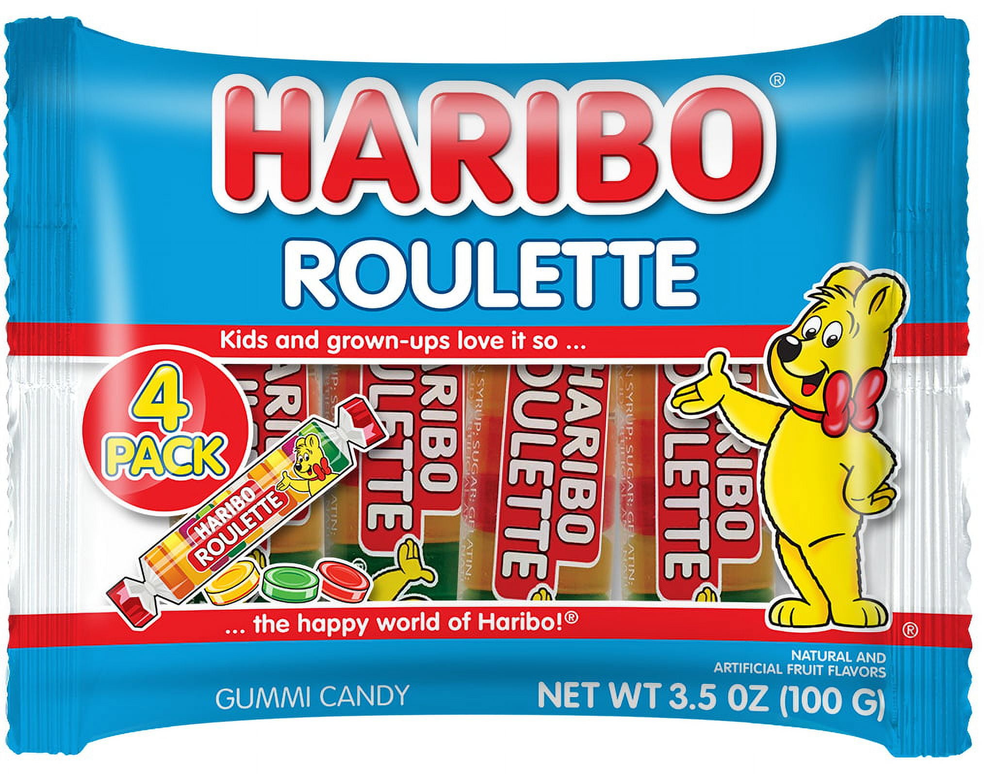 Haribo Confectionery HARIBO Roulette 4 Pack - Walmart.com