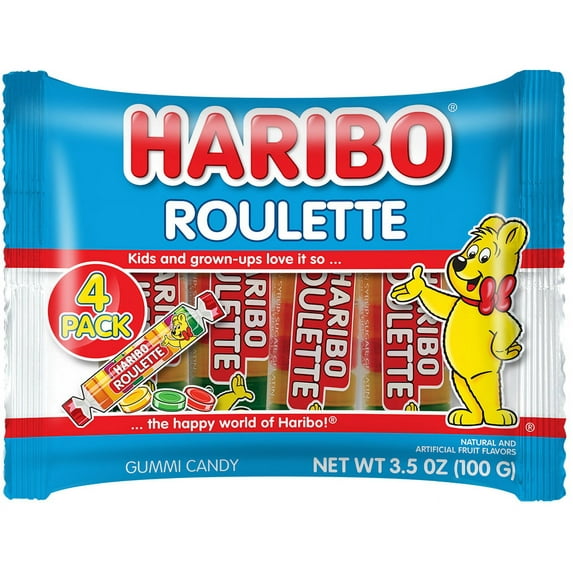 Haribo Confectionery HARIBO Roulette 4 Pack - Walmart.com