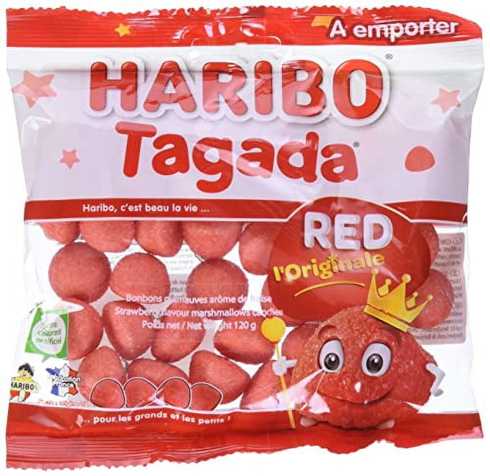 Haribo Fraise Tagada 120 Gram Candy Bag from France - Walmart.com